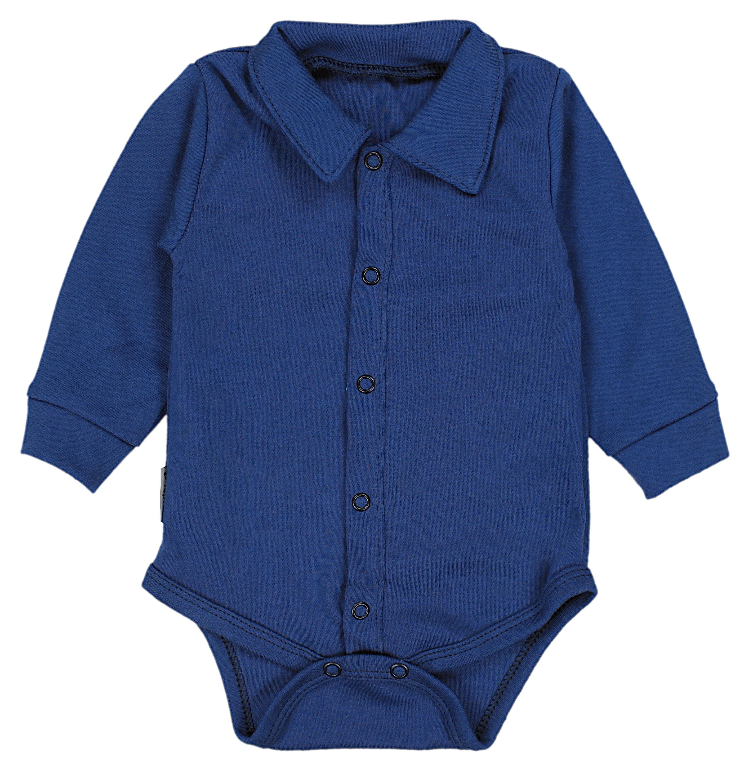 TupTam Langarmbody TupTam Baby Jungen Langarm Kurzarm Body mit Kragen