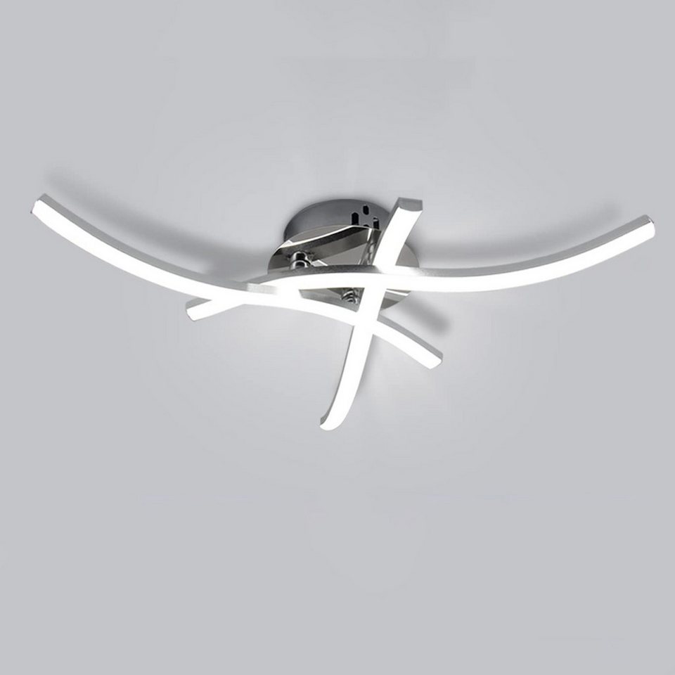Blingbin Led Deckenleuchte Kronleuchter Lampe Gebogen Design