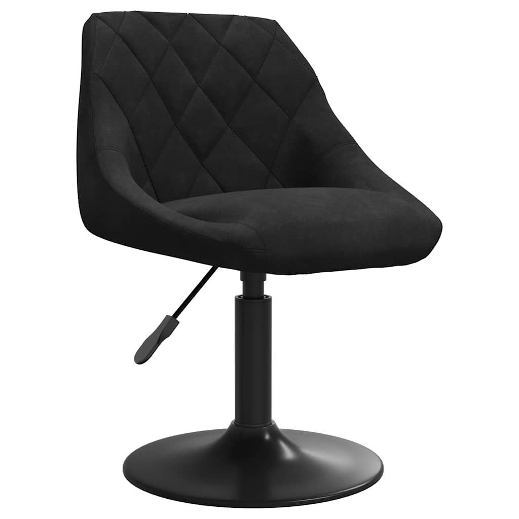 vidaXL Barhocker Barhocker Schwarzer Samt (1 St)