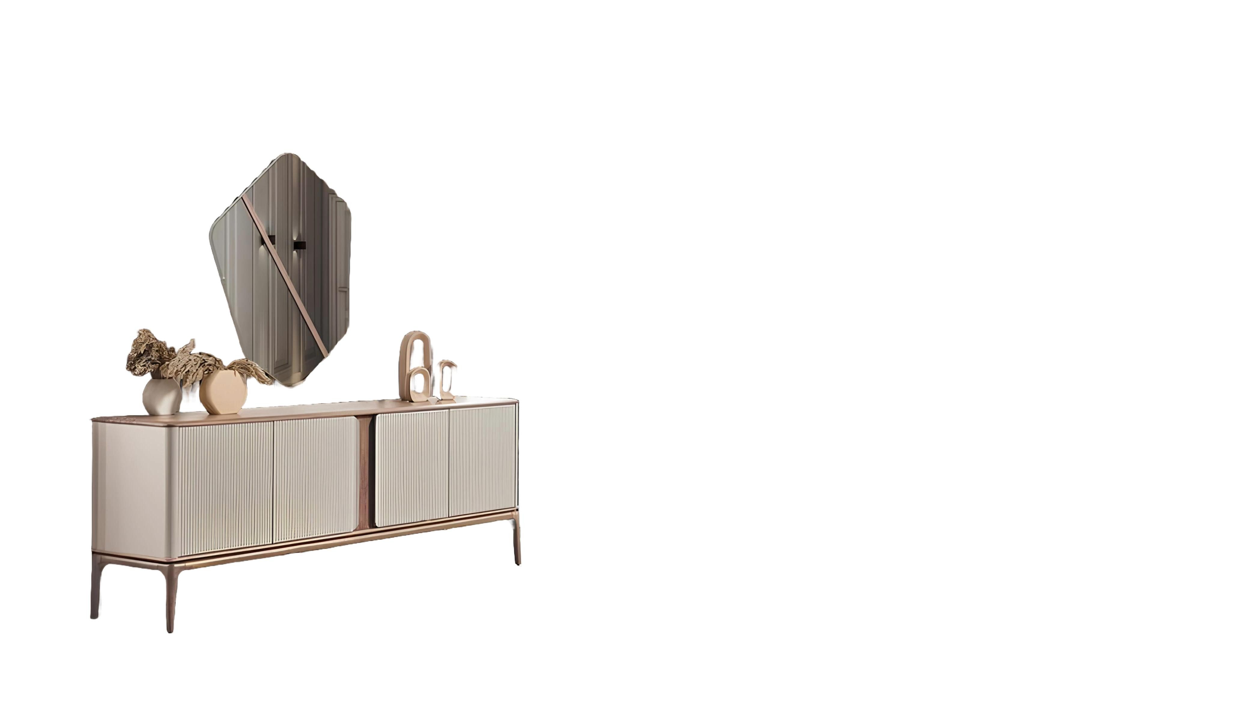 Xlmoebel Sideboard Moderne 7 Teilige Esszimmergruppe Mit Esstisch 4