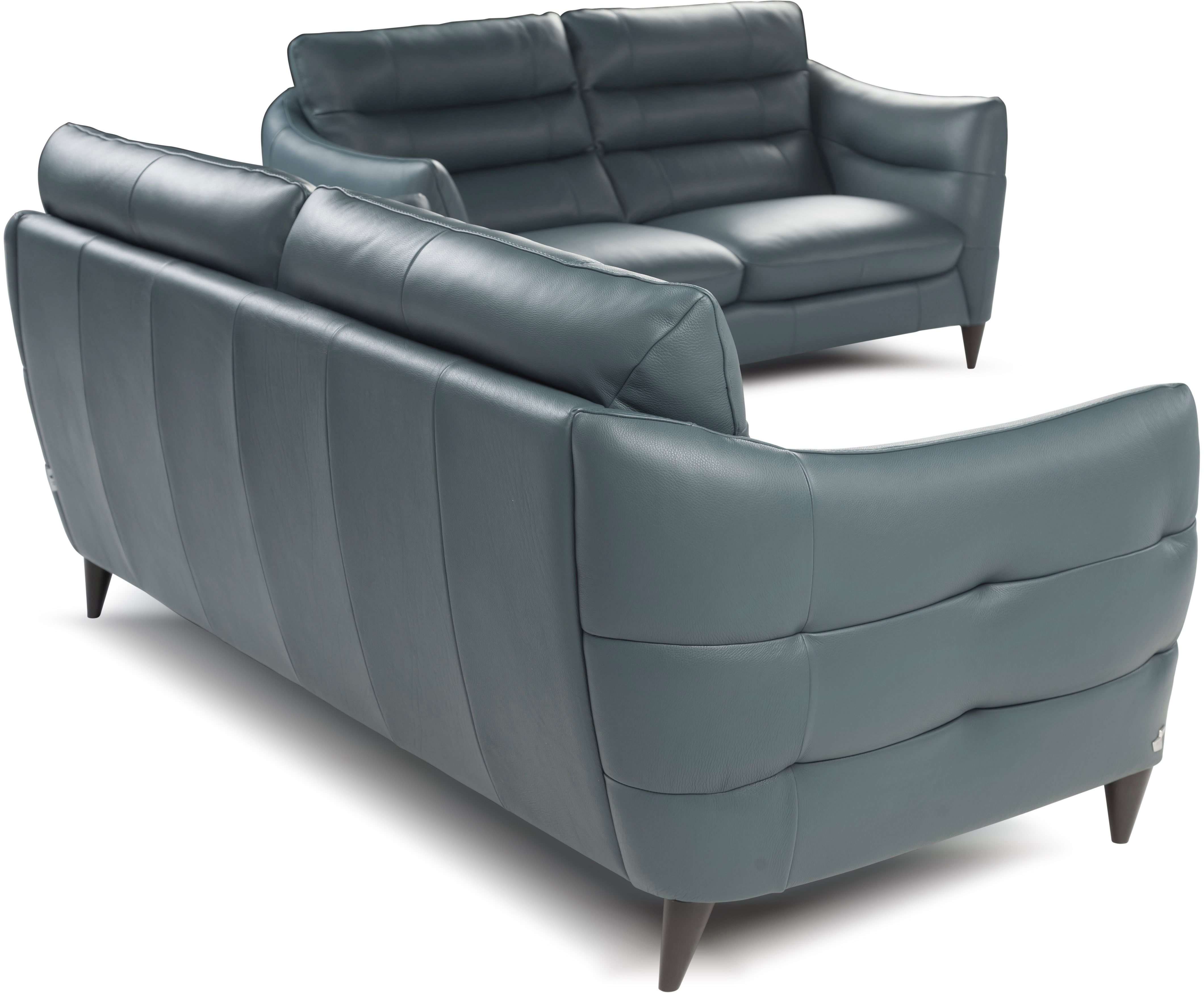CALIA ITALIA 3-Sitzer Cabrini, Design trifft super Sitzkomfort, in Leder, 220 cm Breite, mit ...