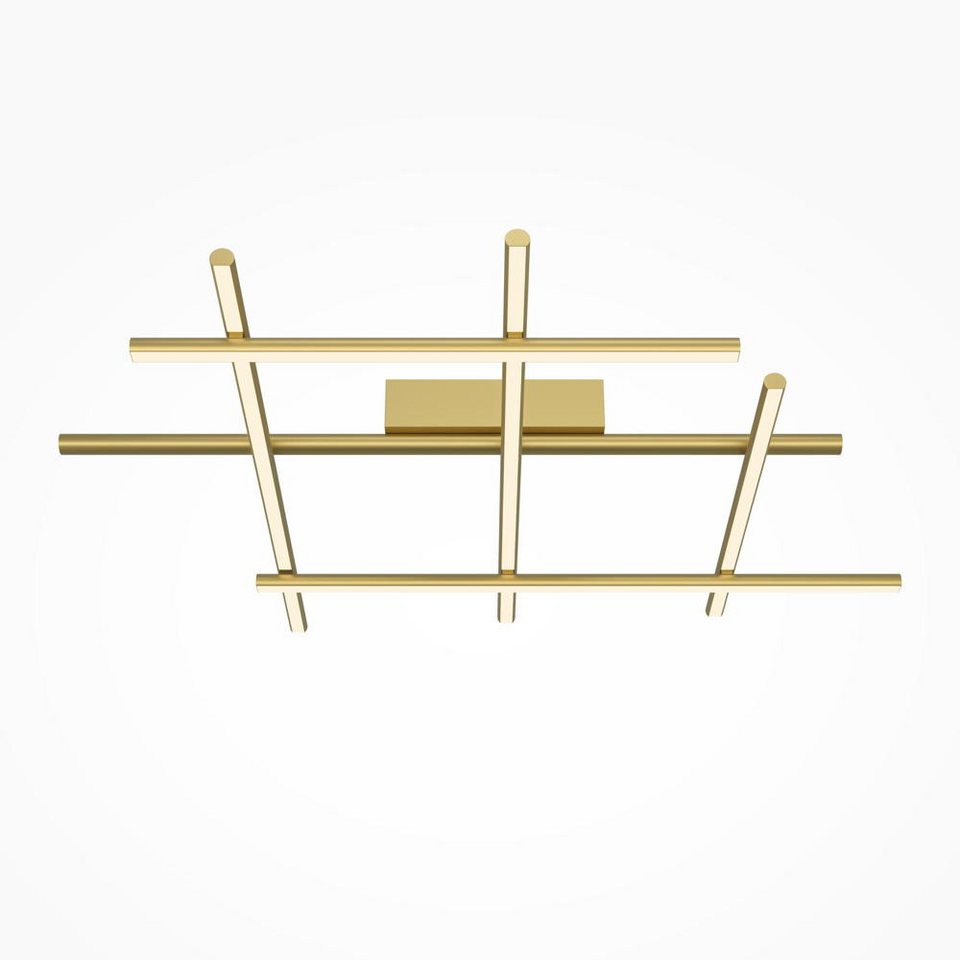 Click Licht Led Deckenleuchte Led Deckenleuchte Radiance In Gold 50w