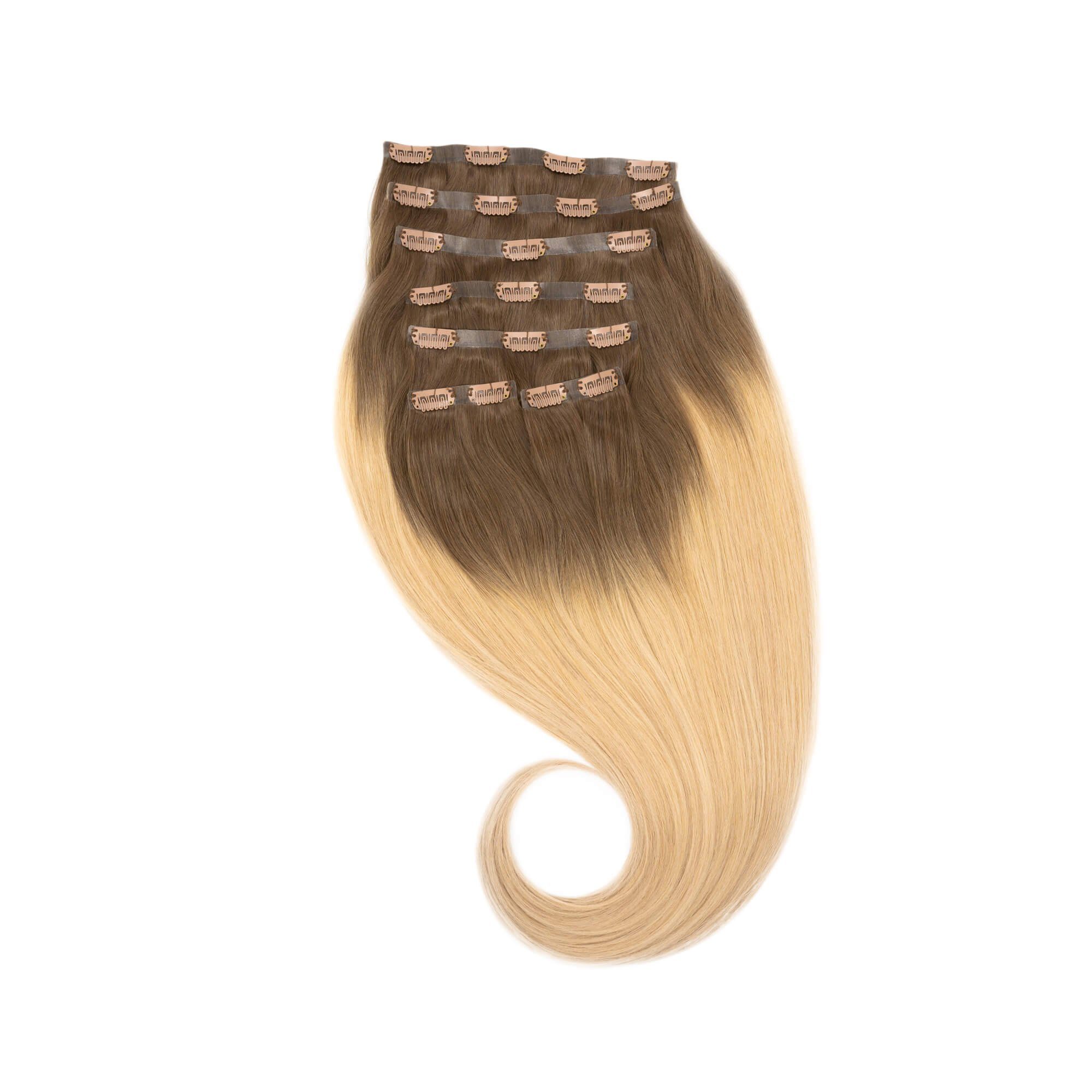 Global Extend Echthaar-Extension Clip-in-Extensions nahtlos, Haarteil