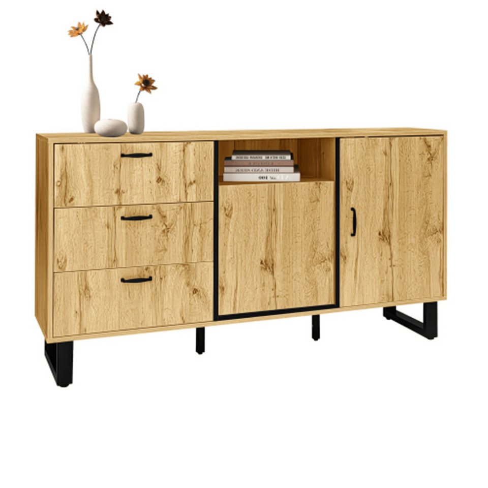 Xdeer Sideboard Sideboard Kommode Mit Schubladen Und Türen