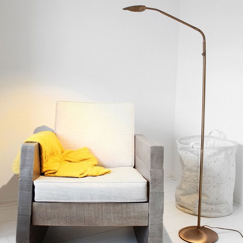 Click Licht Led Außen Stehlampe Led Stehleuchte Dennis In Bronze 6w