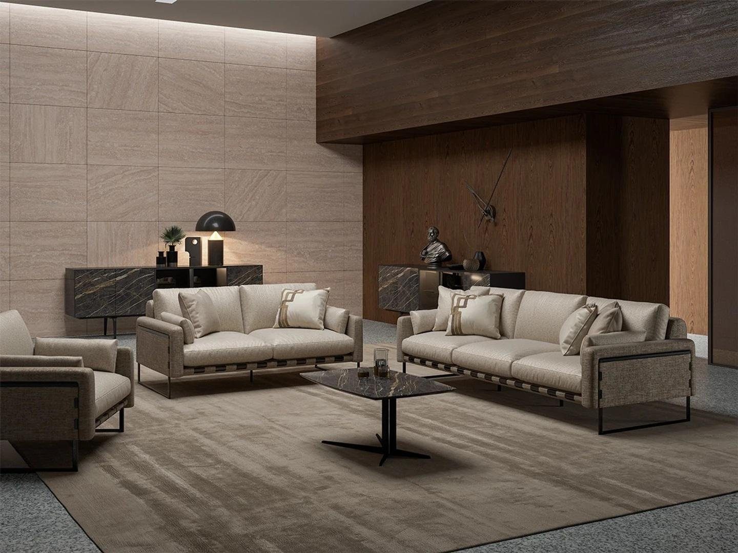 Jvmoebel Wohnzimmer Set Modern Sofagarnitur Couchtisch Sofa