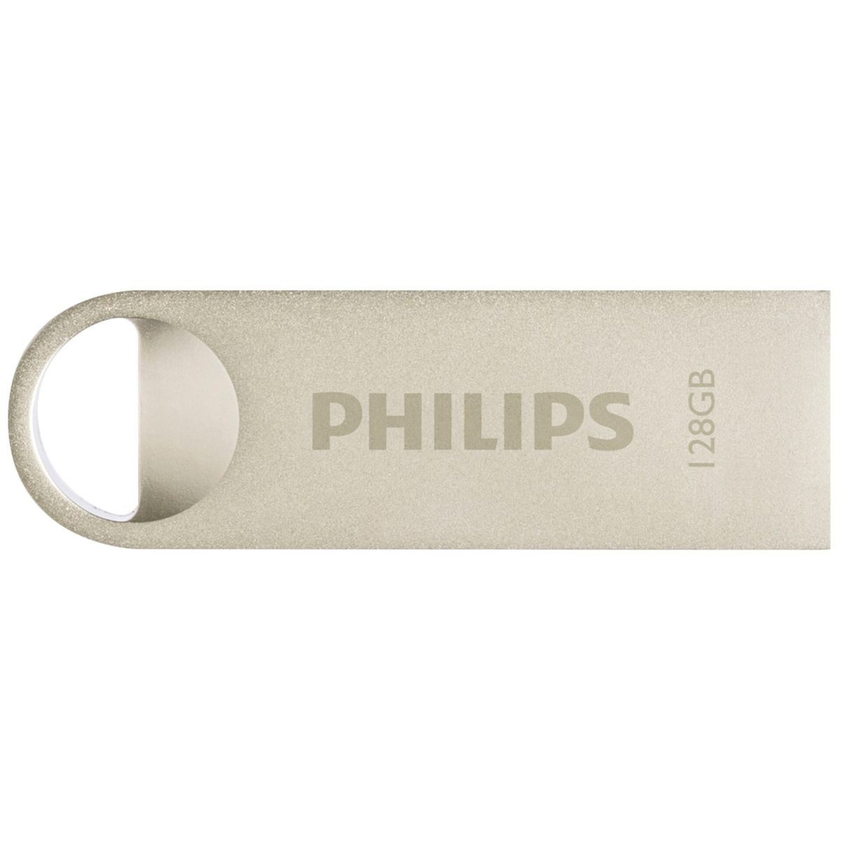 Philips USB 2.0 128GB Moon Vintage Silver USB-Stick, Philips USB 2