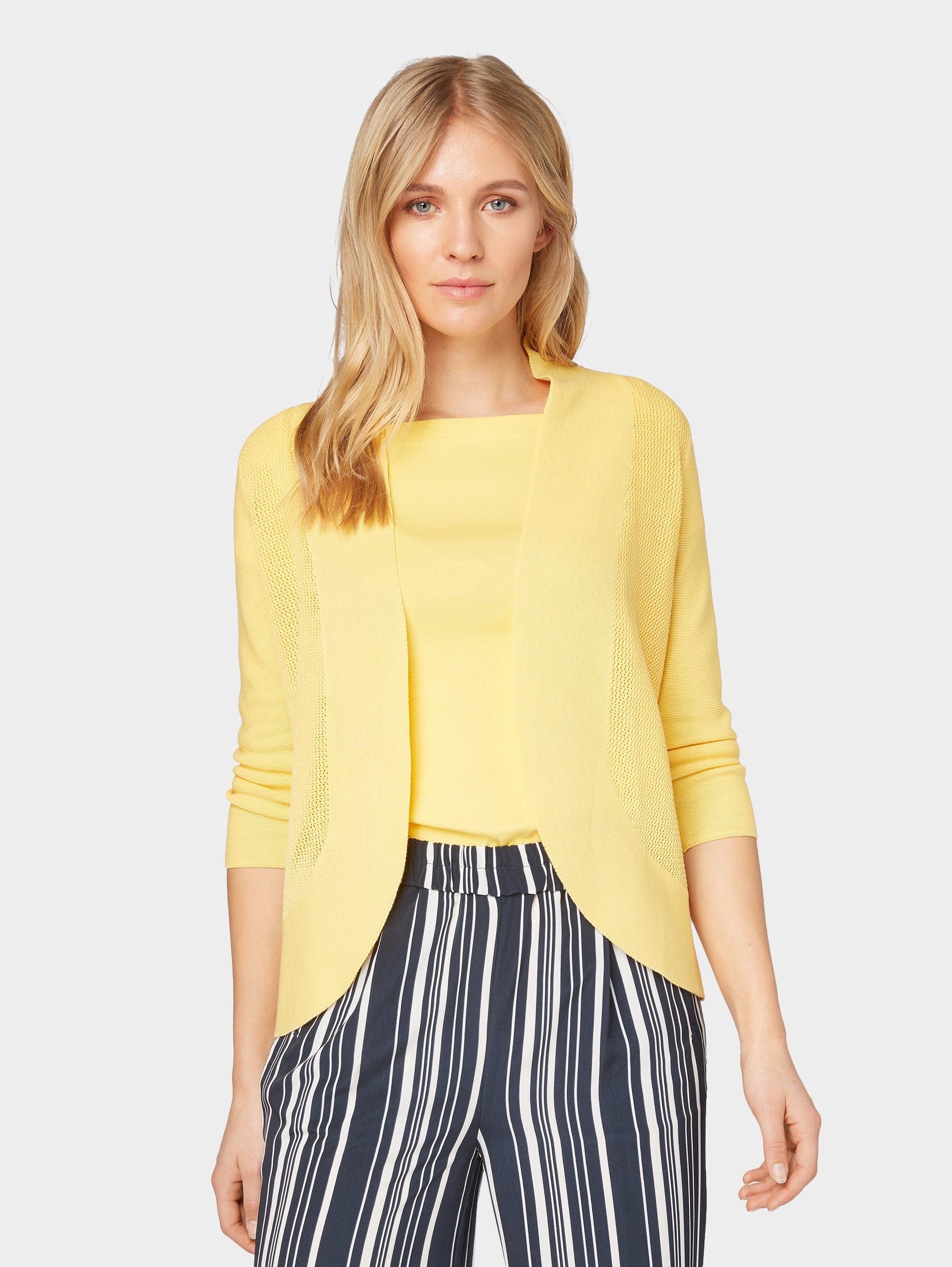 Tom Tailor Strickjacke Strukturierter Cardigan Otto