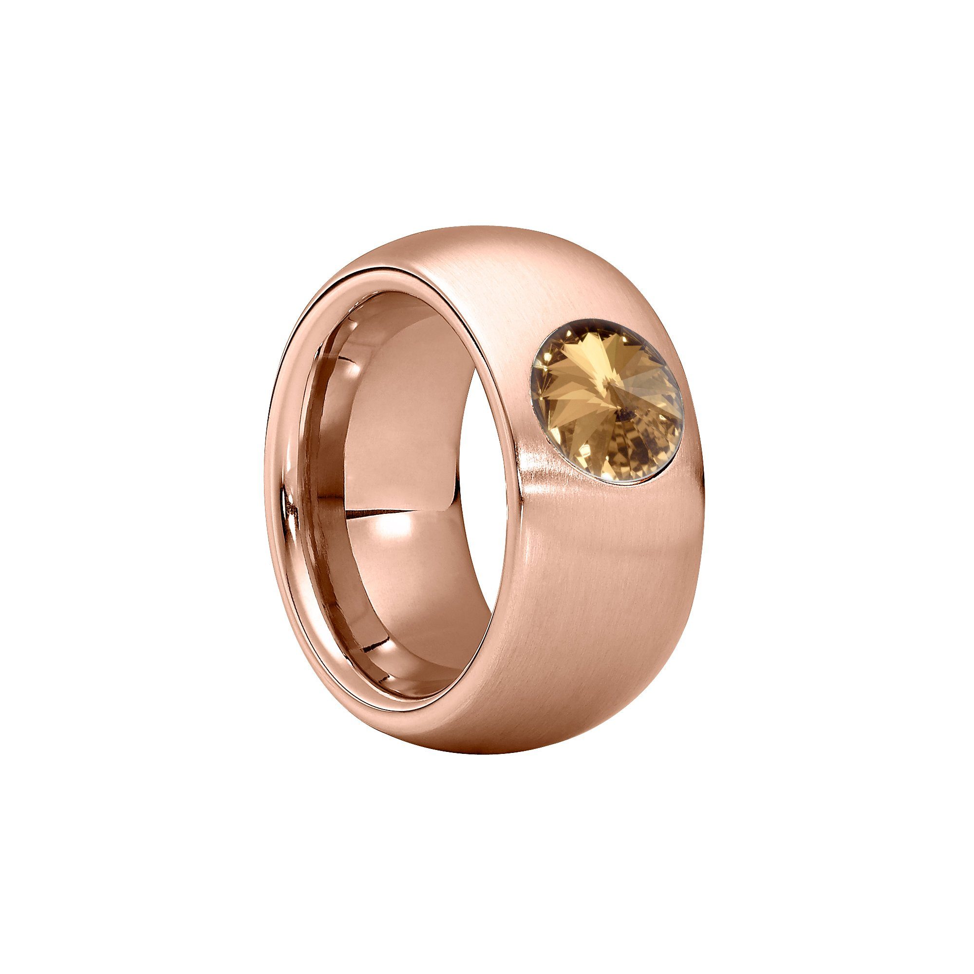 Heideman Fingerring Coma 11 Roségold Damenring Mit Swarovski Stein