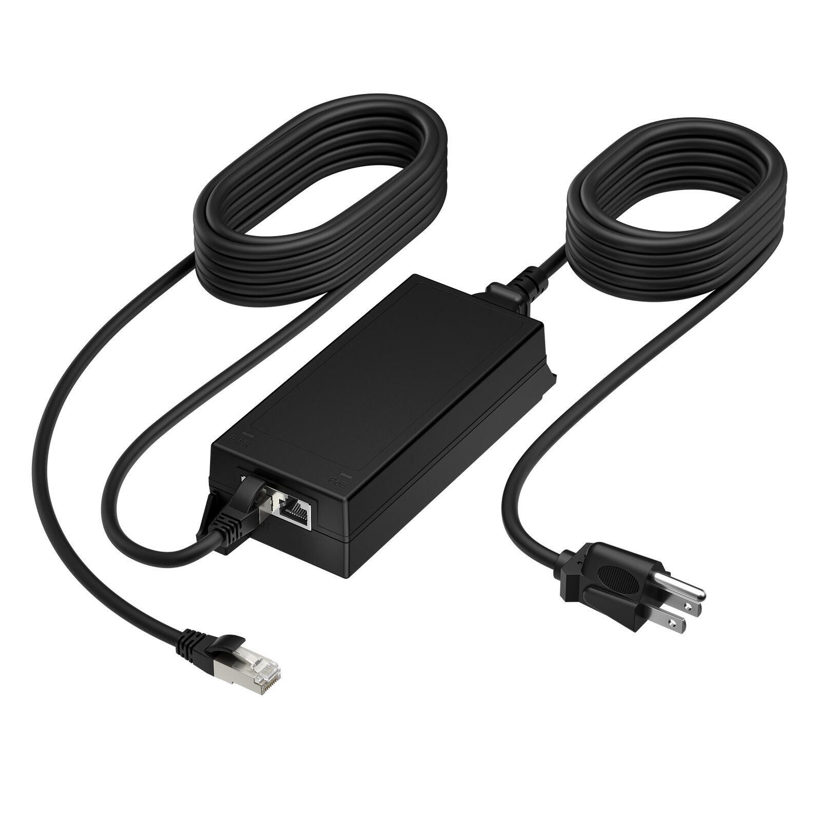 Polycom Streaming-Mikrofon Poly PoE++ 65 W 2,5 G Adapter mit 3,66 m ...
