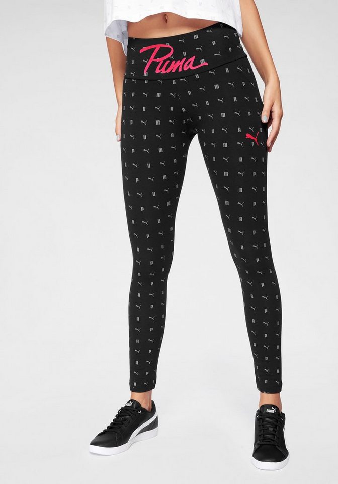 Puma Leggings Breiter Elastischer Bund Online Kaufen Otto