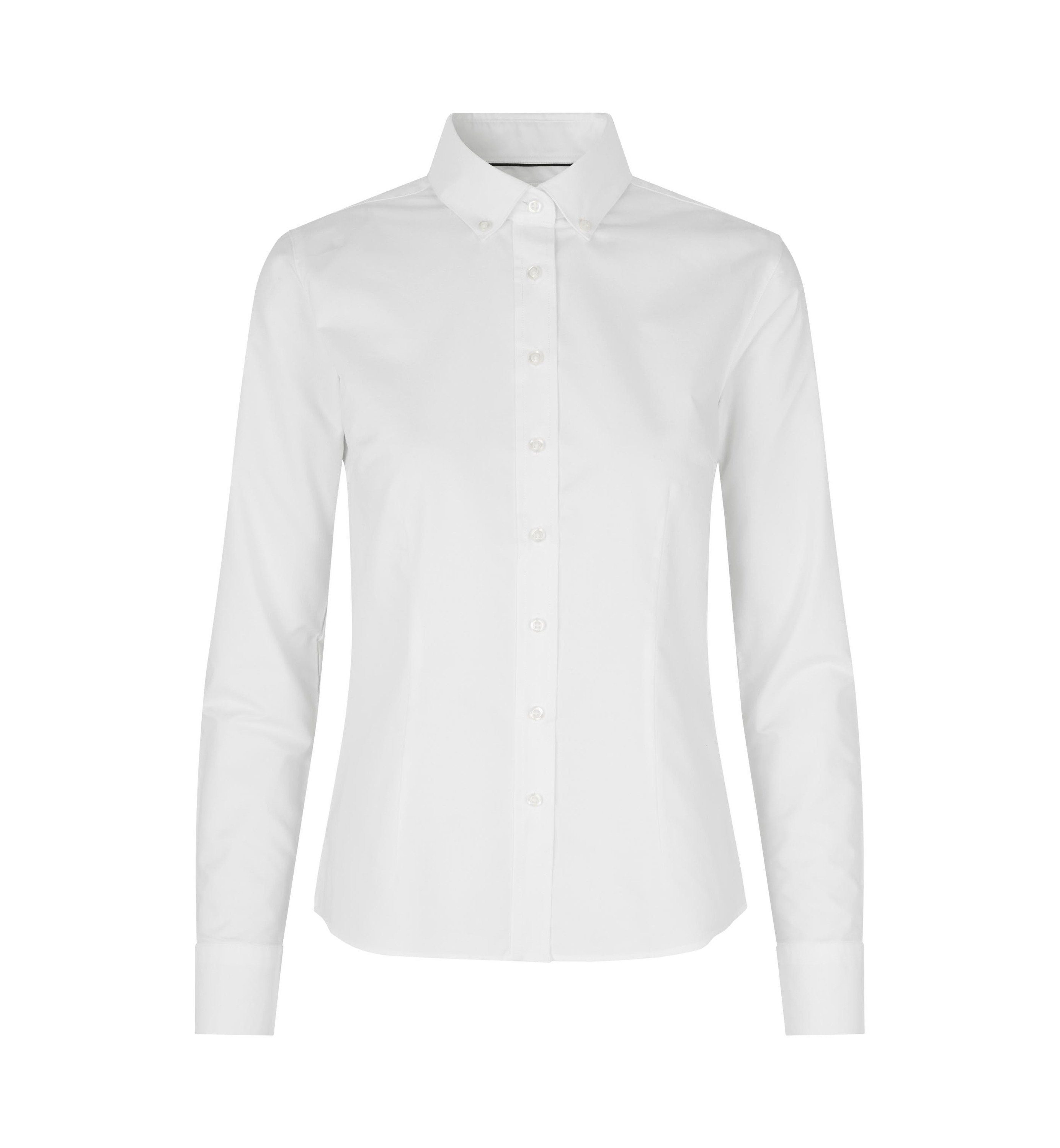 Seven Seas Langarmbluse Modern Klassisches Modell Mit Modernem Schnitt