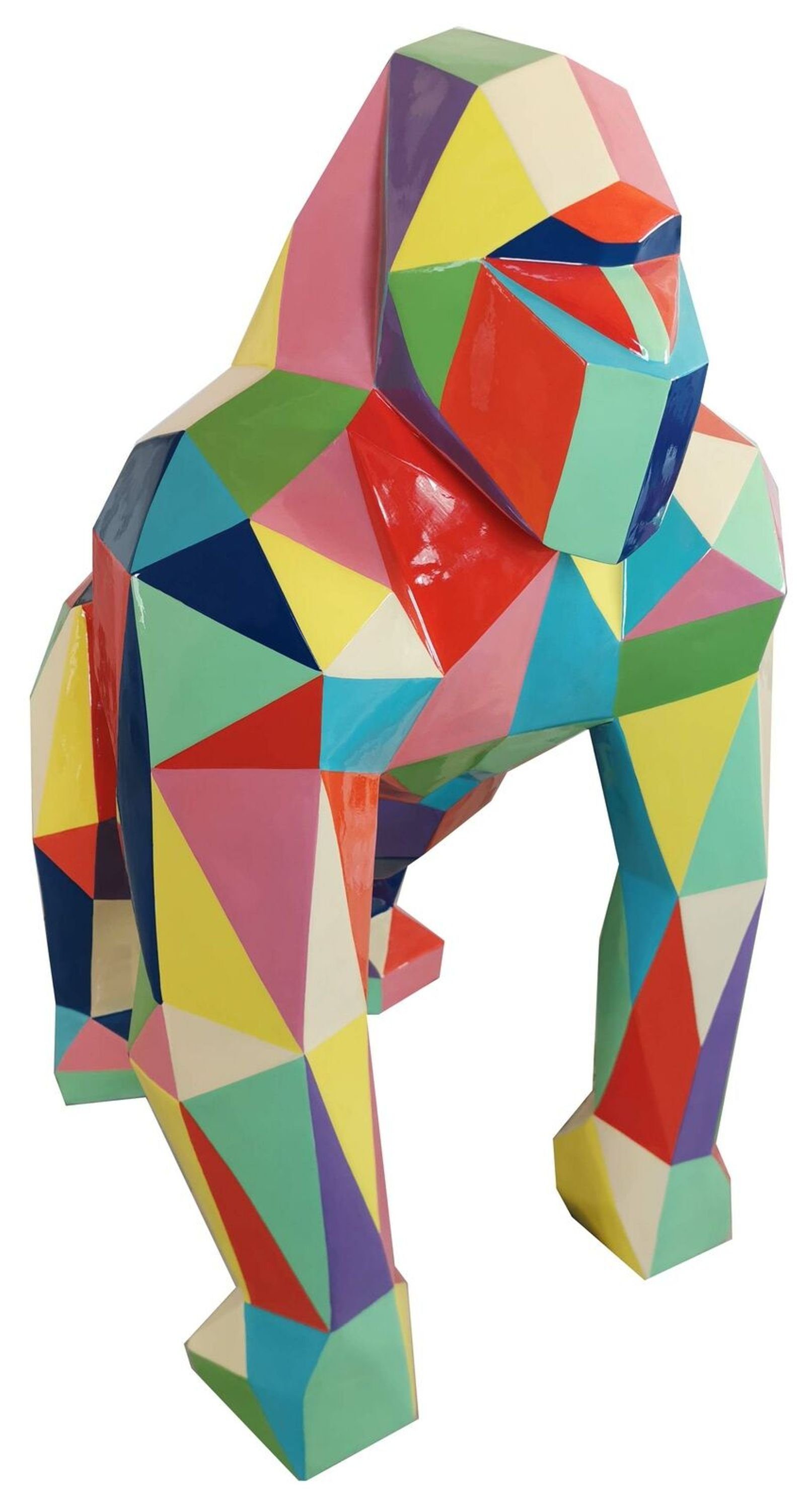 Jvmoebel Gartenfigur Gorilla Design Figur Statue Moderne Figuren