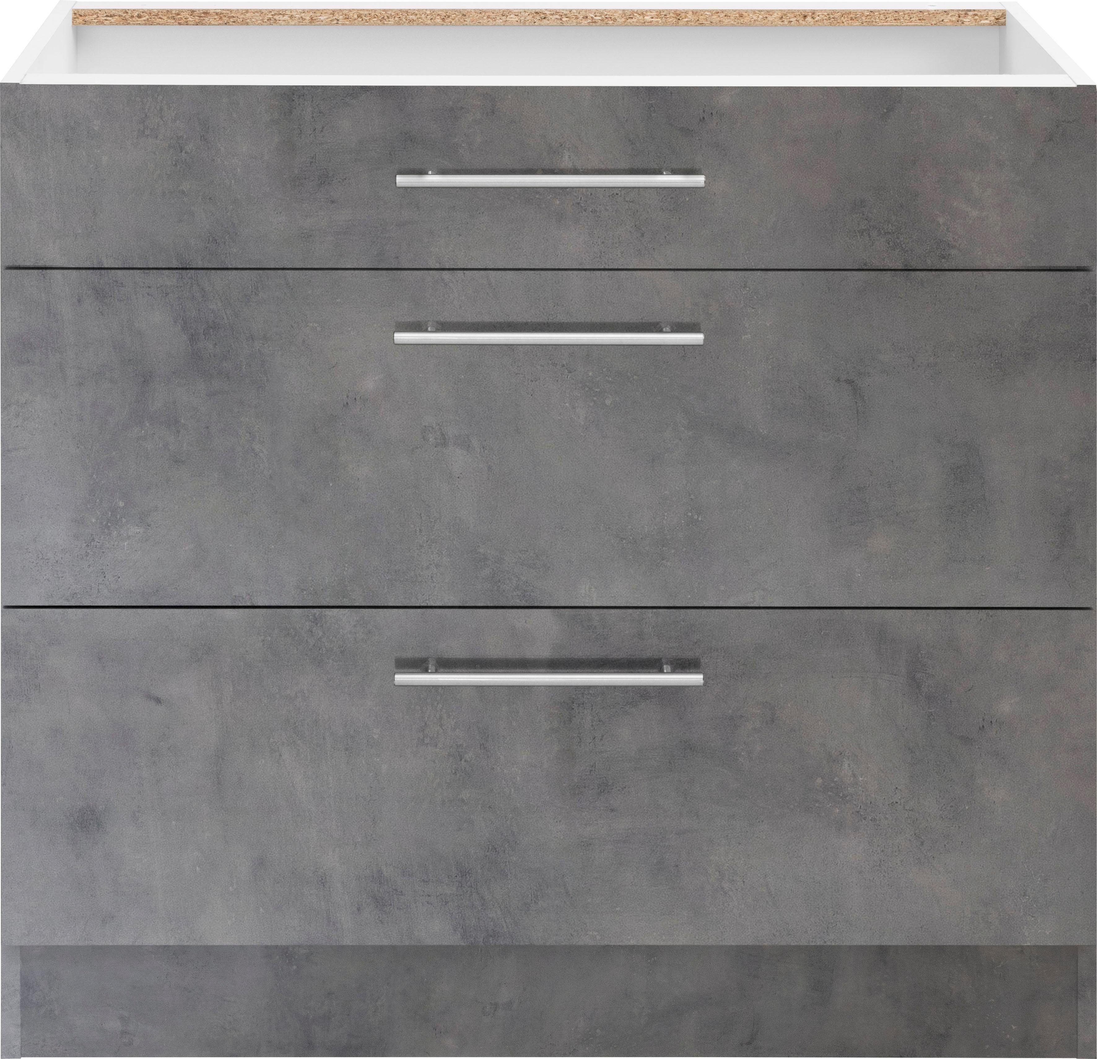 K Chen Unterschrank Barcelona Ohne Arbeitsplatte 2 T Rig 100 Cm