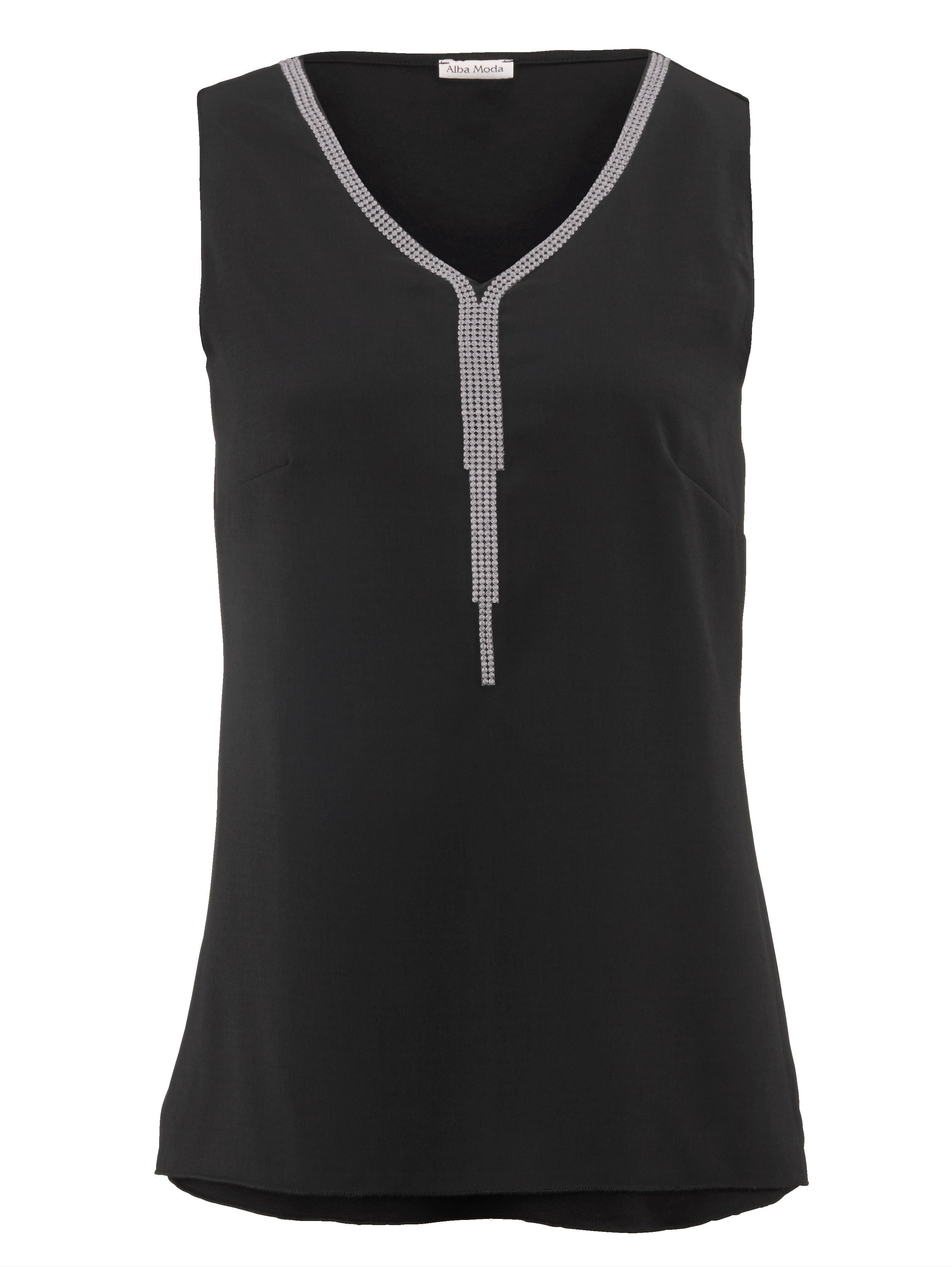 Alba Moda Top Mit Strass Am Ausschnitt Bh Freundliche Träger Online