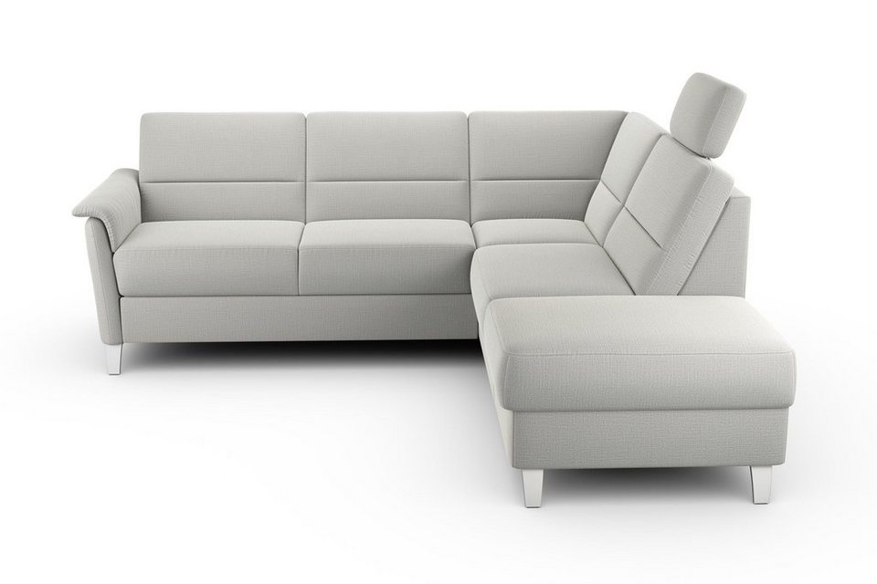 Sitandmore Ecksofa Palmera L Form Federkern Wahlweise Mit Bettfunktion