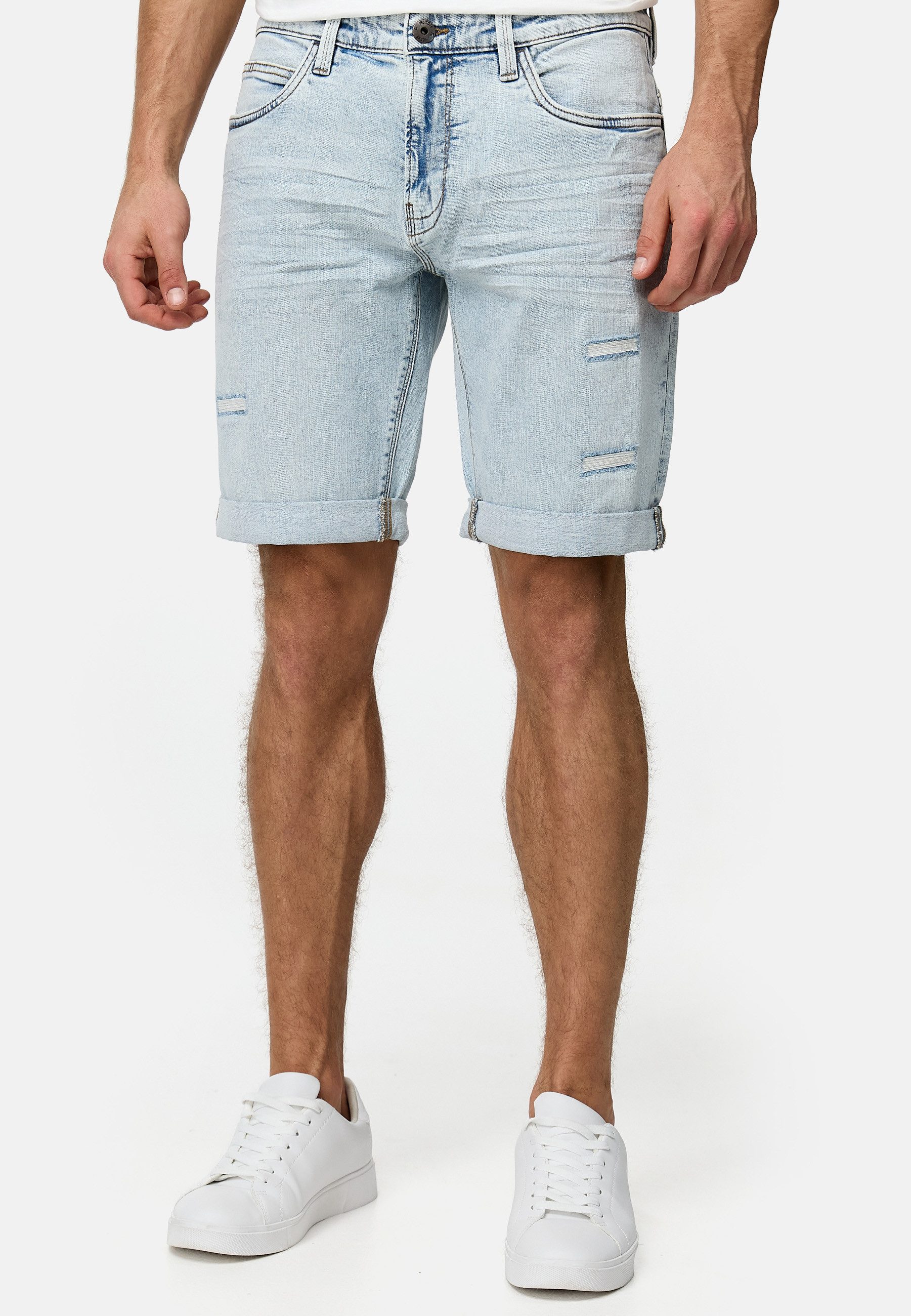 Indicode Jeansshorts Herren Caden Jeans Shorts Herrenshorts mit 5 ...