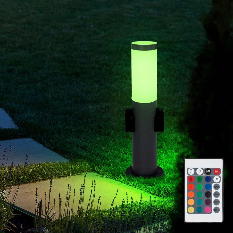 Etc Shop Led Außen Stehlampe Leuchtmittel Inklusive Warmweiß