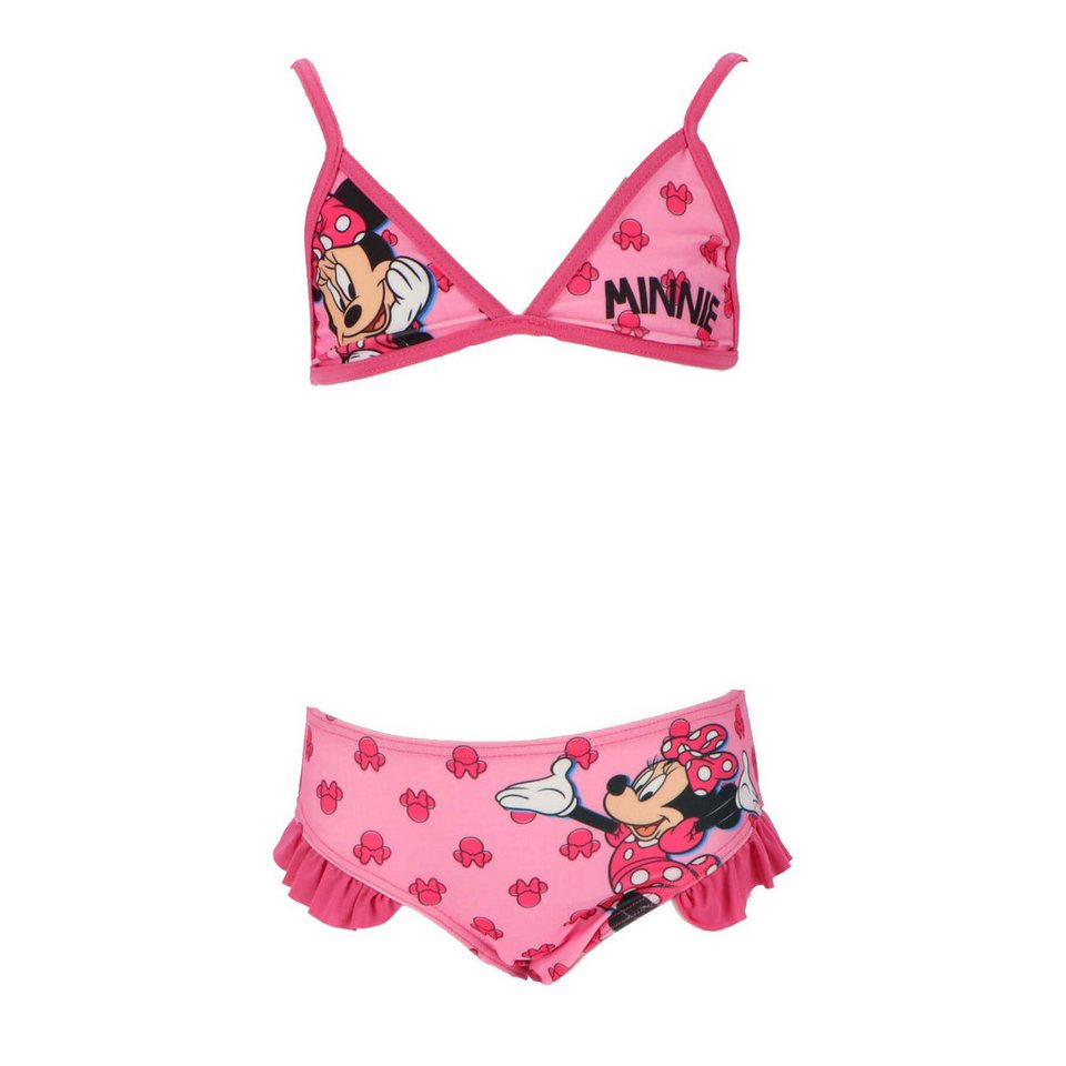 Disney Minnie Mouse Badeanzug Minnie Mouse Bikini Badeanzug Für Mädchen Farbenfroher