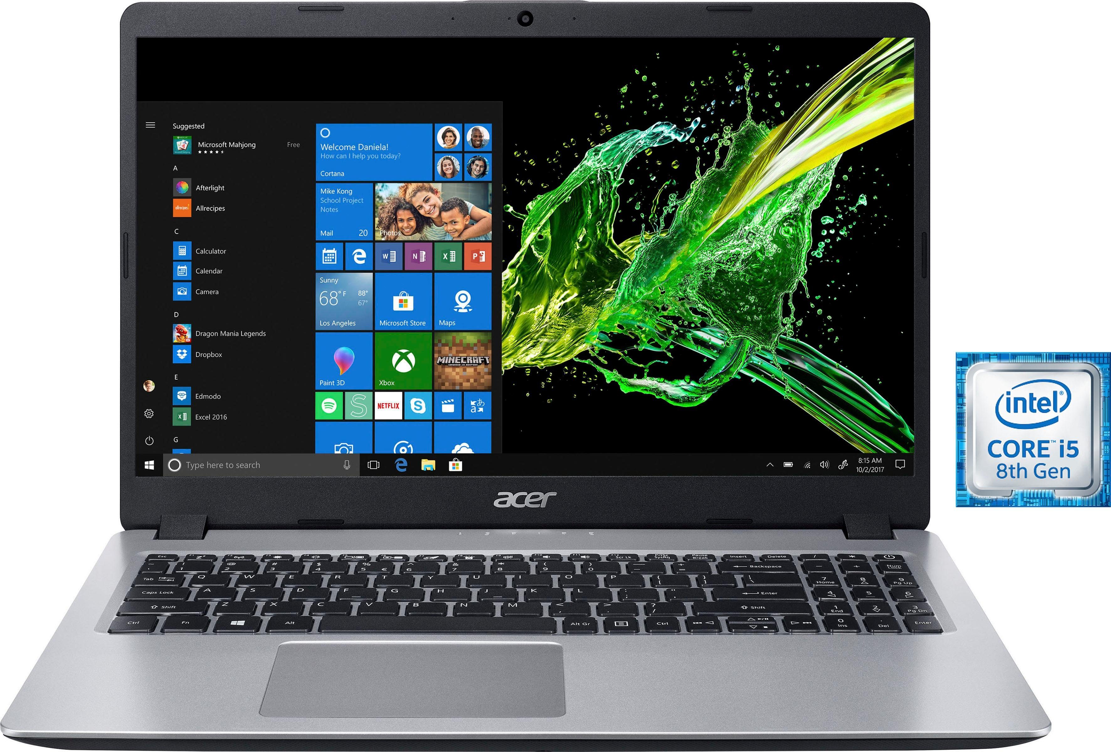 Acer Aspire 5 A515-52G SSD Notebook (39,62 cm/15,6 Zoll, Intel Core i5 ...
