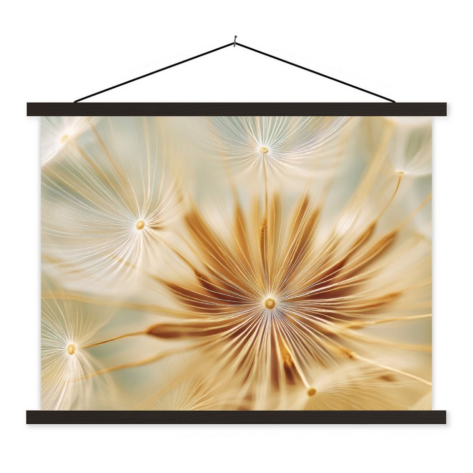 Muchowow Poster Löwenzahn Beige Abstrakt Modern Natur 1 St