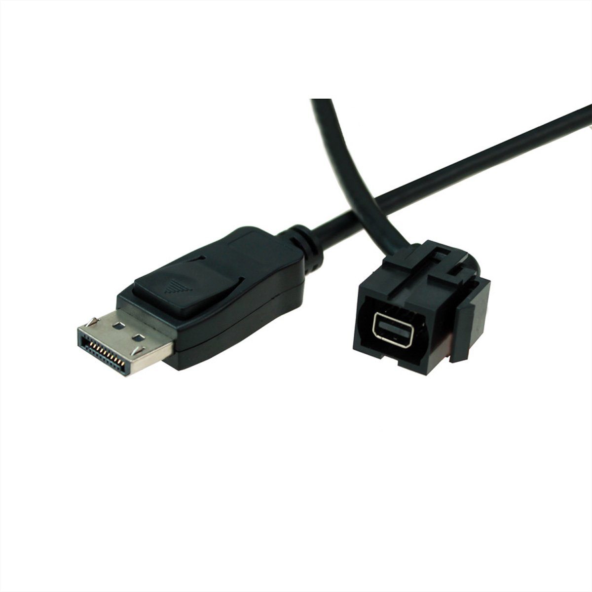 Bachmann Keystone Mini Displayport/Displayport Stromadapter, 0.5 cm