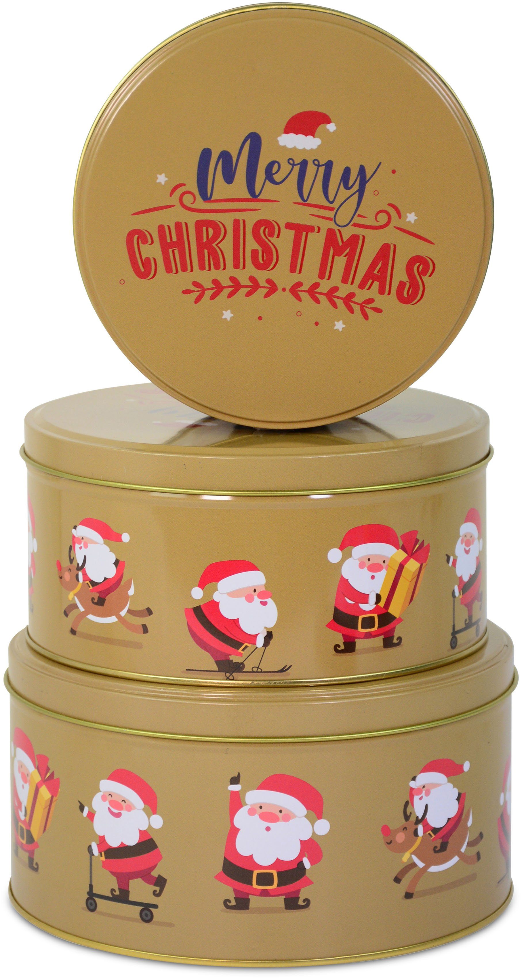 Riffelmacher And Weinberger Dekoobjekt Keksdose Merry Christmas Aus