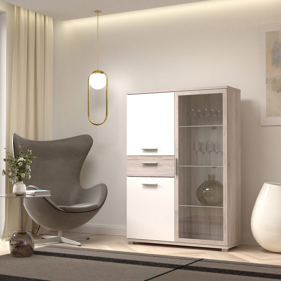 Newroom Vitrine Bena Vitrine Sandeiche Modern Industrial