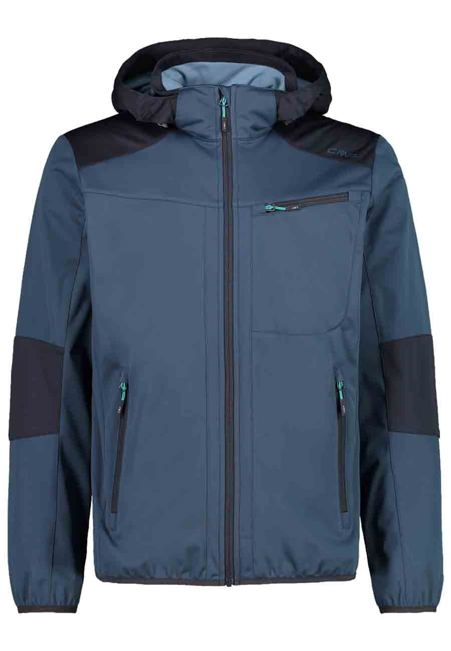 CMP Softshelljacke CMP Herren Softshell Lightweight Fix Hood Jacke 32