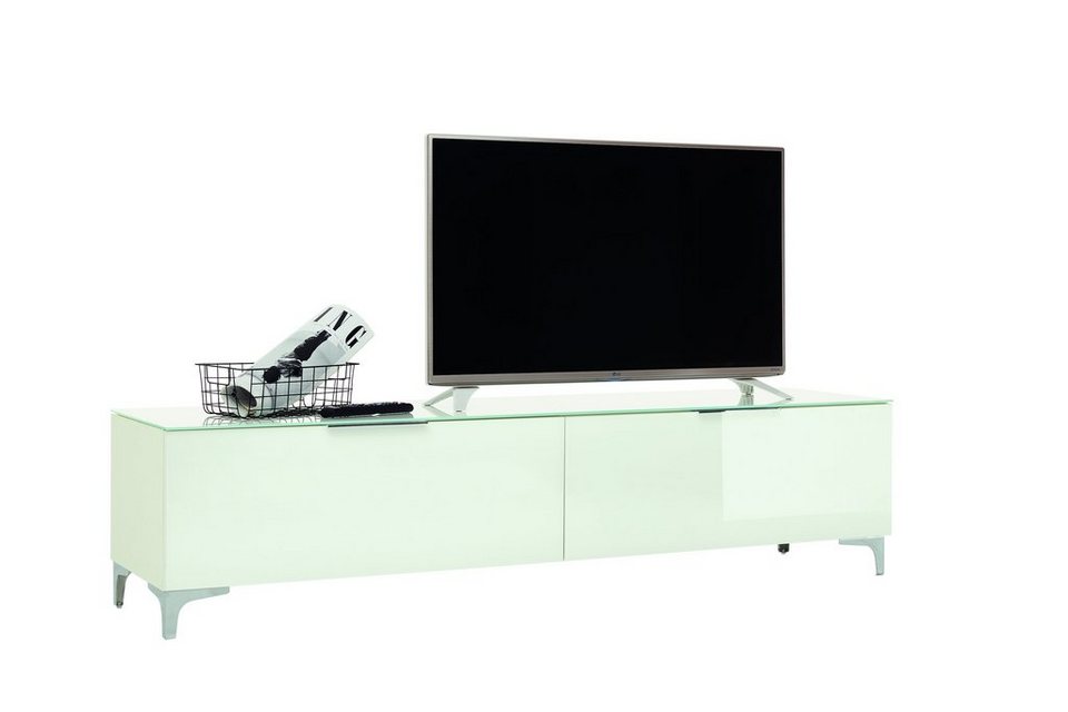 Möbelando Lowboard 20403468 Bxhxt 180x44x46 Cm In Weiß Matt