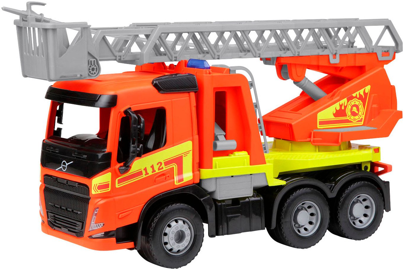 Lena® Spielzeug-Feuerwehr WORXX Feuerwehr Volvo FMX, Made in Europe
