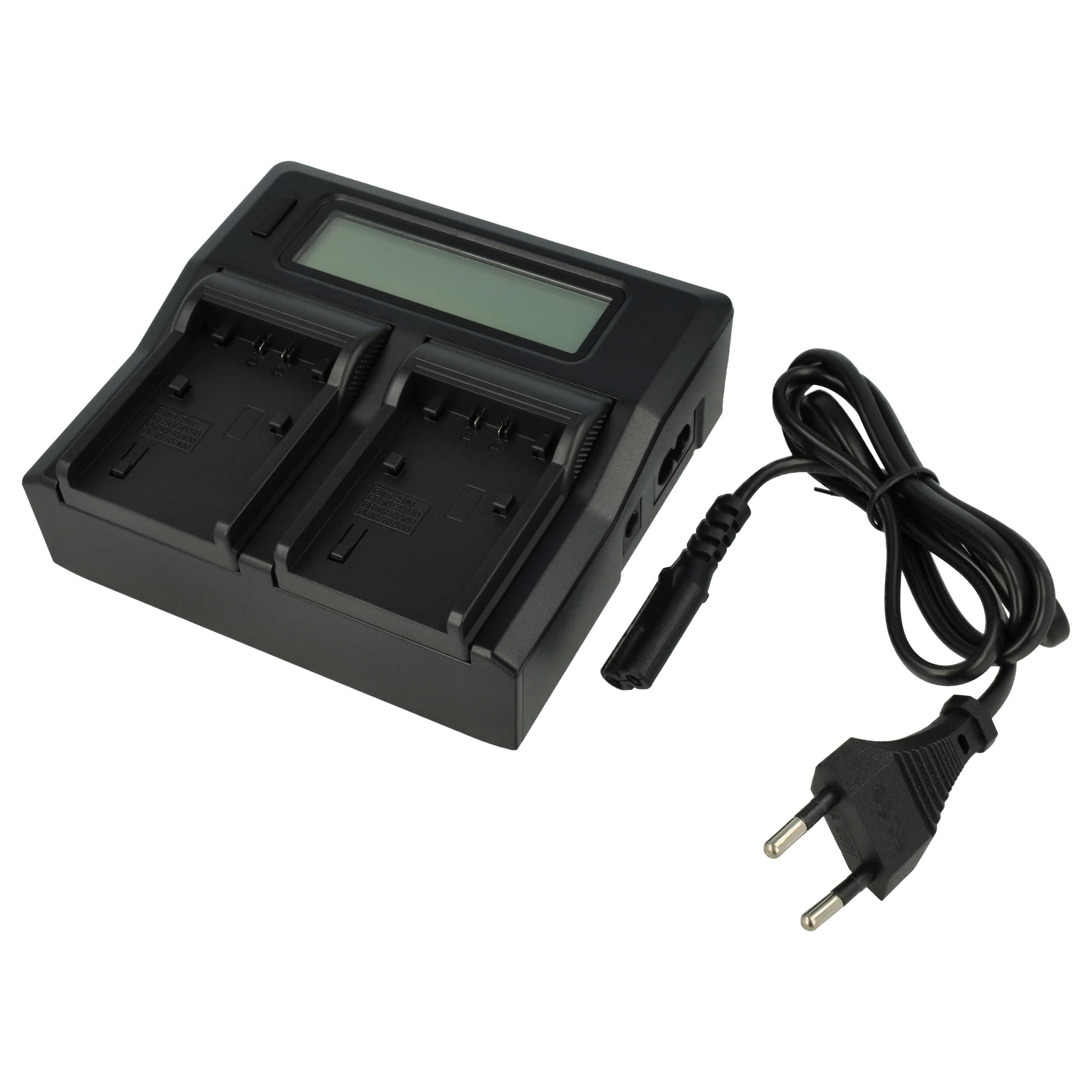 vhbw passend für Sony HDR-CX210E, HDR-CX220E, HDR-CX220EB Digitalkamera / Kamera-Ladegerät ...