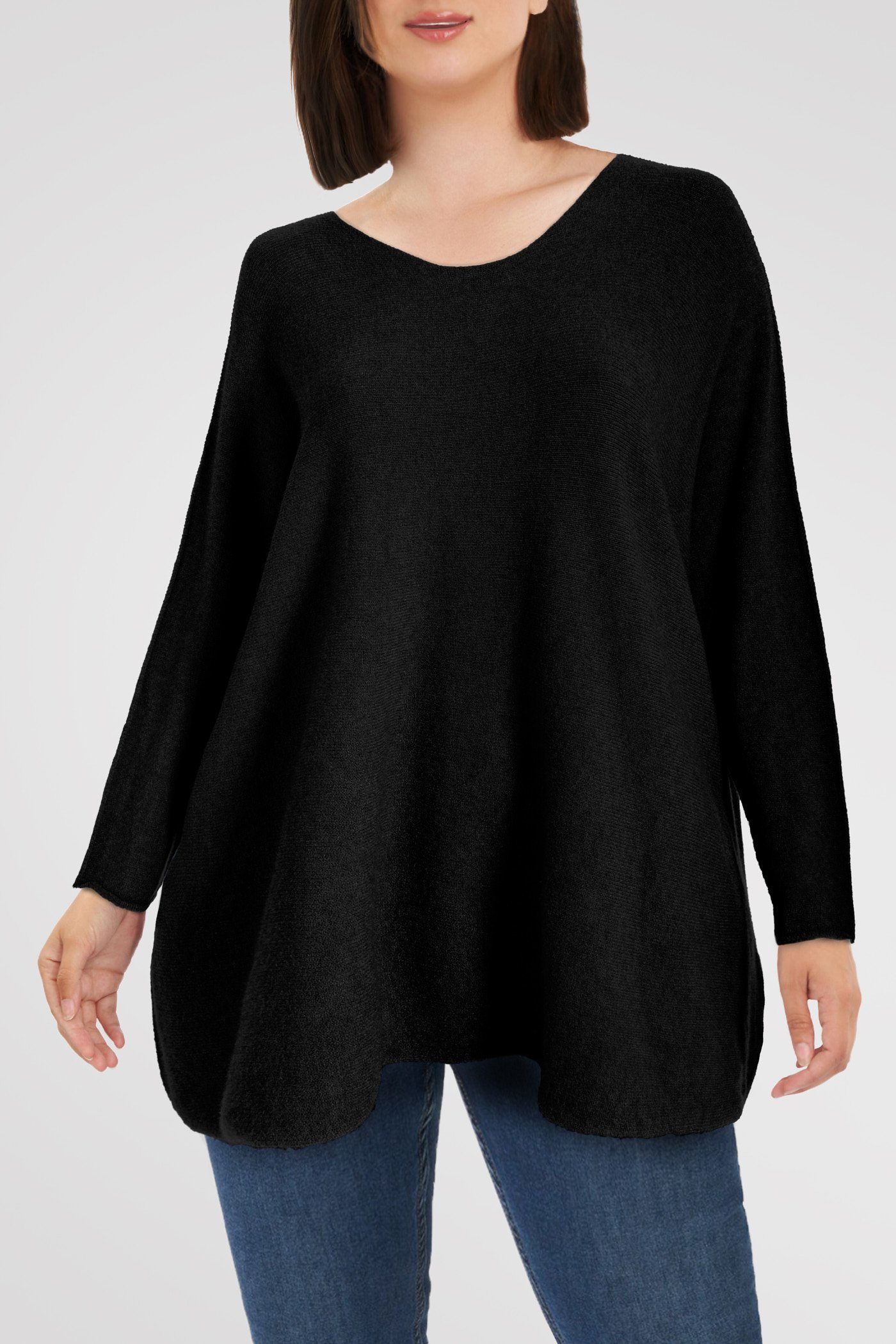 PEKIVESSA Strickpullover »Oversized Pullover Damen langarm Strickshirt ...