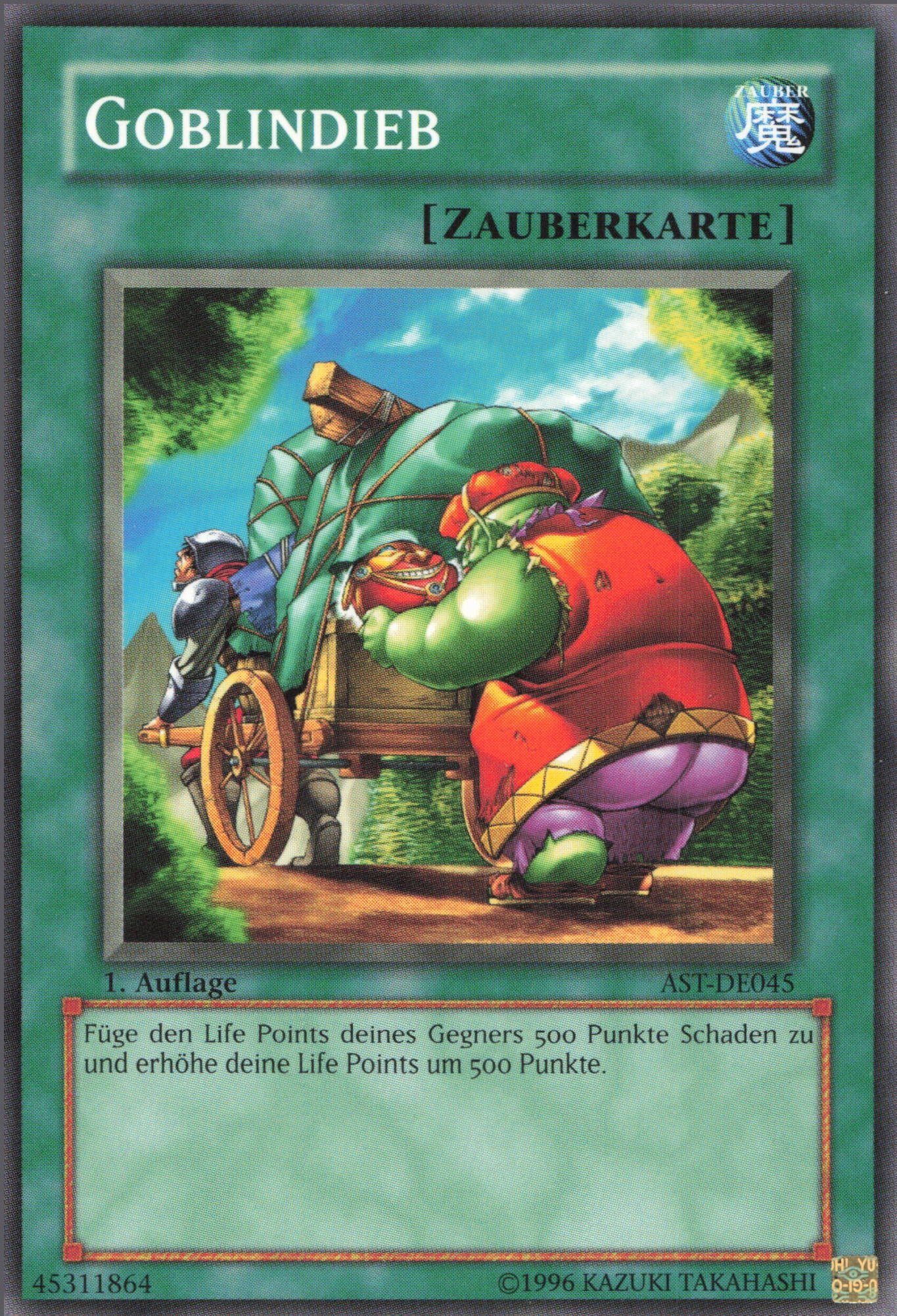 Recollectibles Sammelkarte Yugioh Karte Goblindieb Deutsch Yu Gi Oh