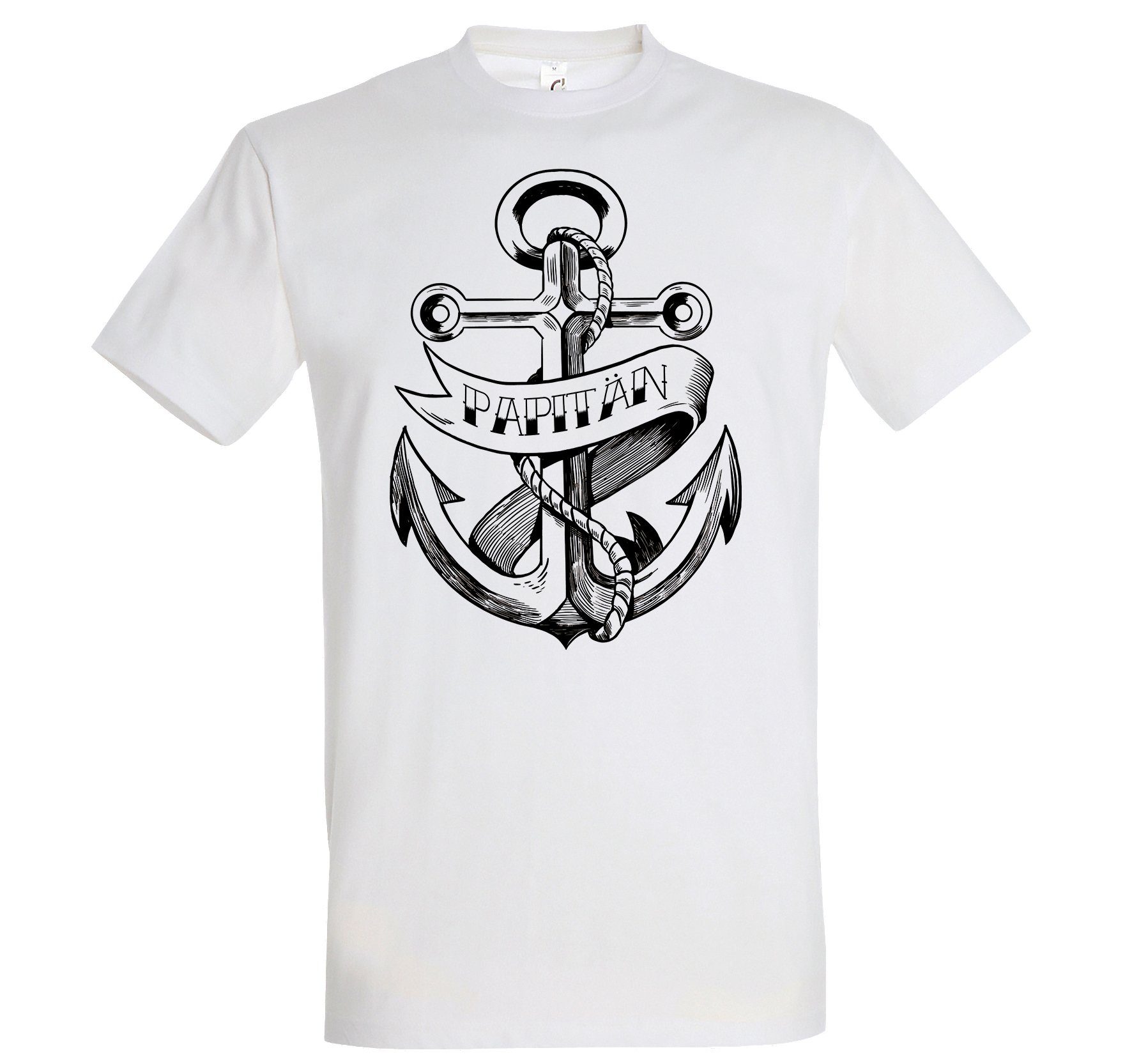 Youth Designz T-Shirt Kapitän Papitän Herren Shirt mit lustigem Frontprint