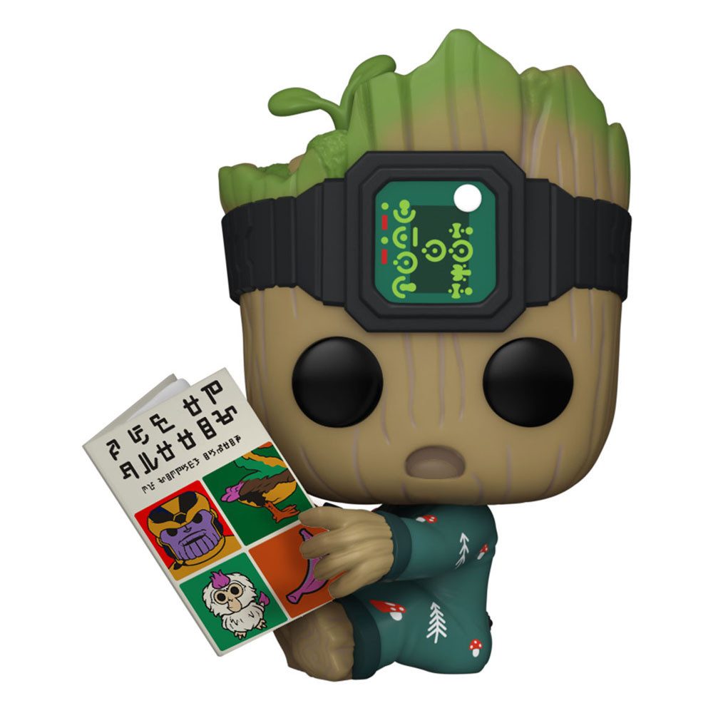 Funko Merchandise-Figur Funko POP! Ich bin Groot - Groot PJs w/book #70651