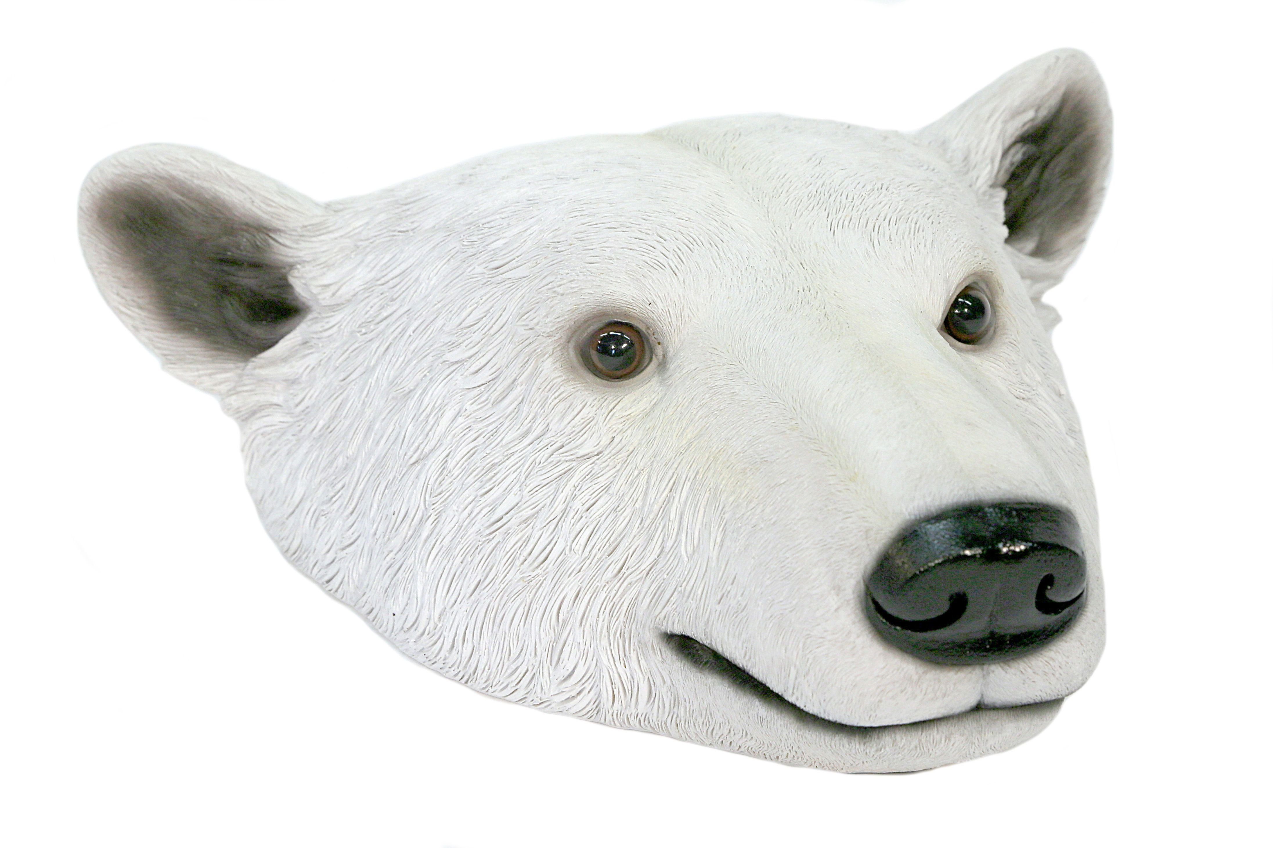 Casa Collection By Jänig Tierfigur Eisbärkopf Dekofigur Tierfigur Eisbär