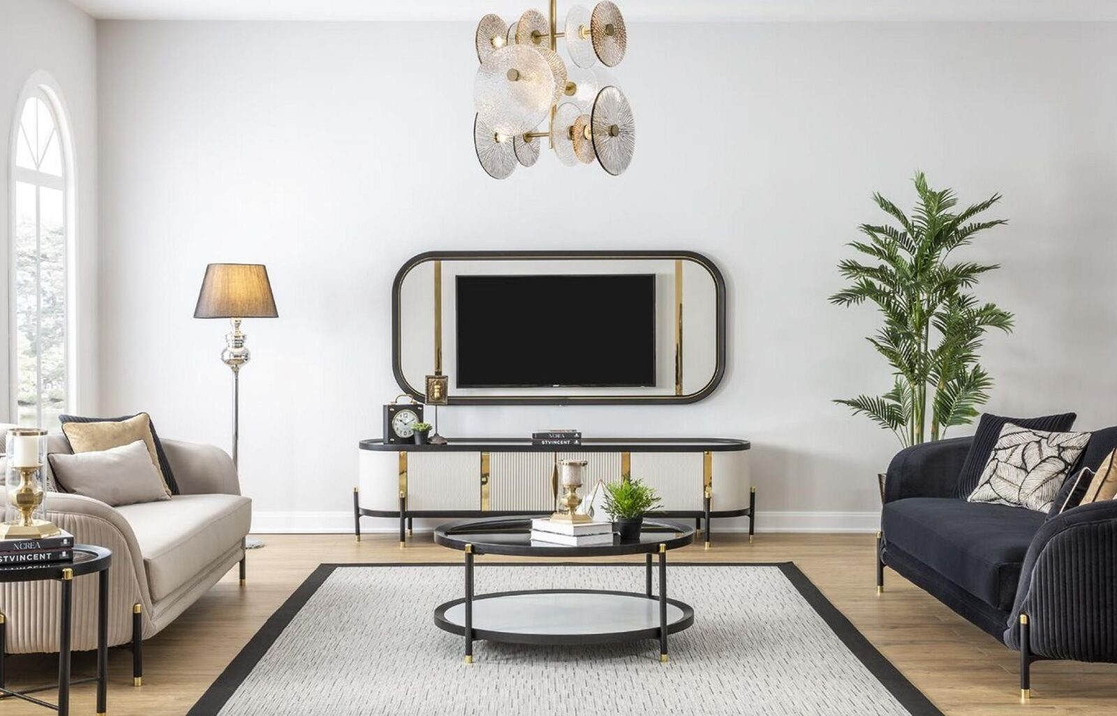 Jvmoebel Wohnzimmer Set Modern Rtv Wohnzimmer Polster Sitz Sofagarnitur