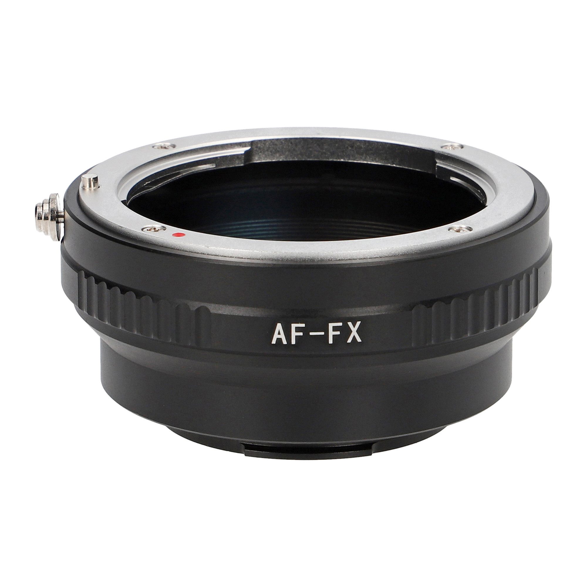 ayex Objektivadapter Sony AF Objektive an Fuji FX Mount Kameragehäuse ...