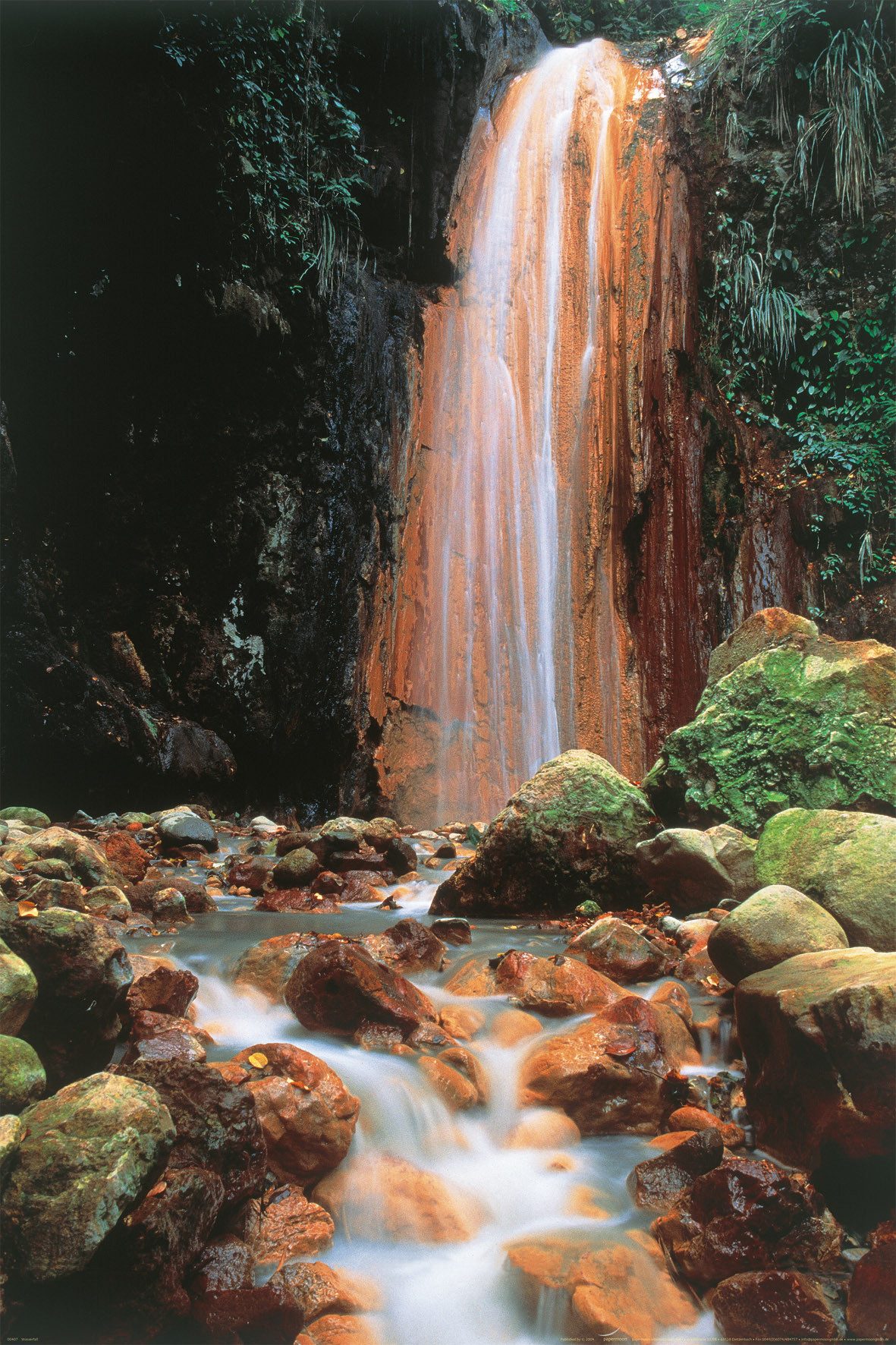 Papermoon Poster Poster Nr097 Wasserfall 61 X 915 Cm Natur Wasser