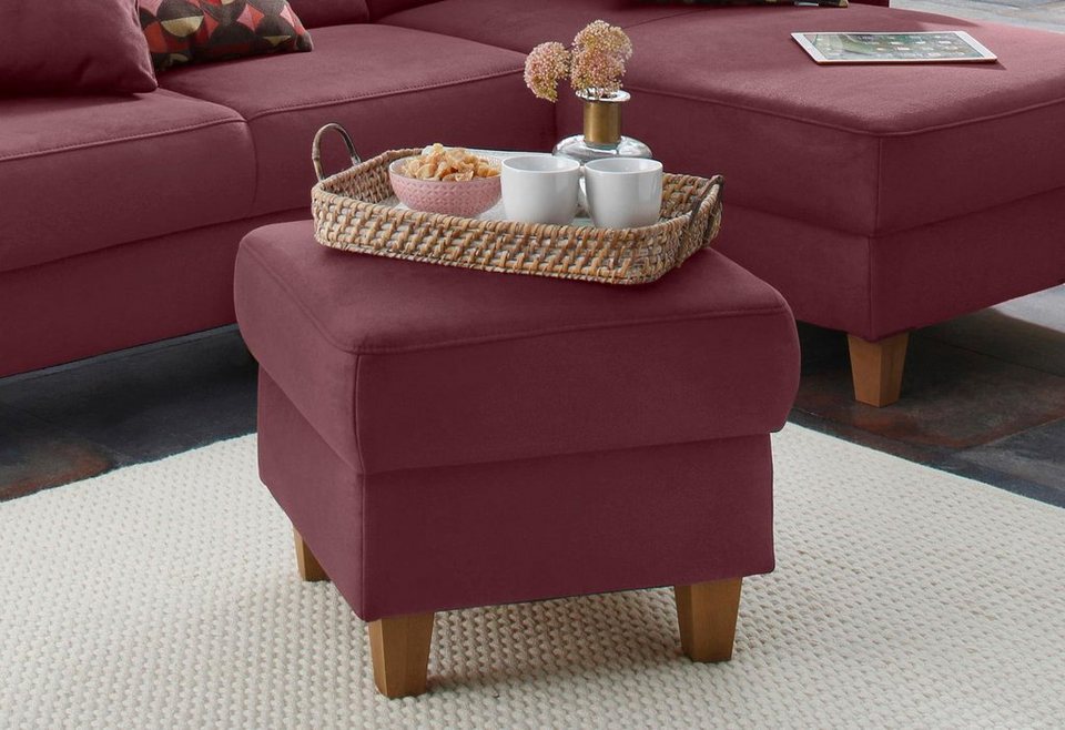 Home Affaire Polsterhocker Palmera Mit Stauraum Passend Zur Serie