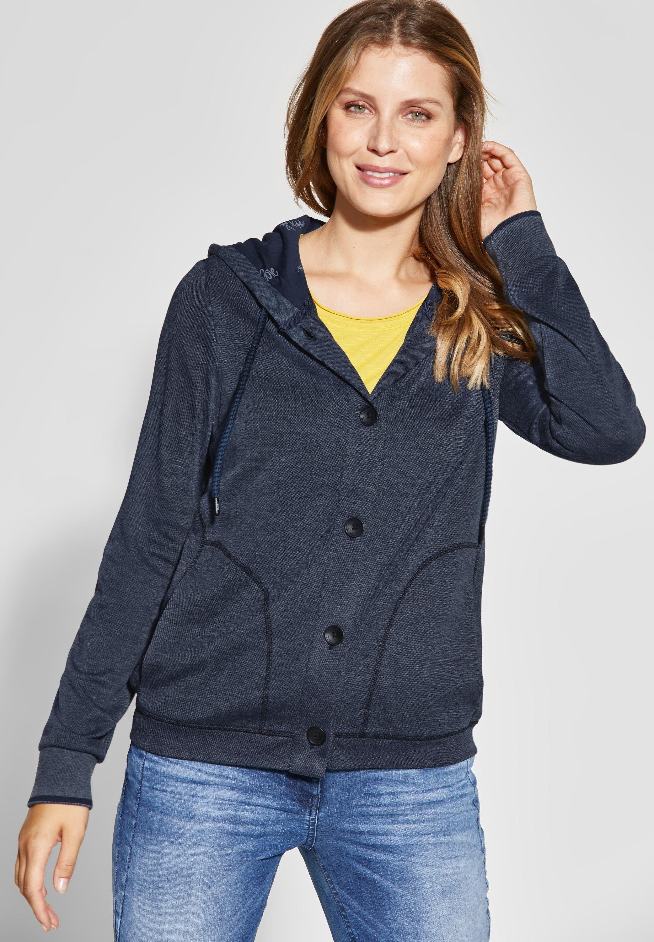 Cecil Sweatjacke Mit Kapuze Online Kaufen Otto
