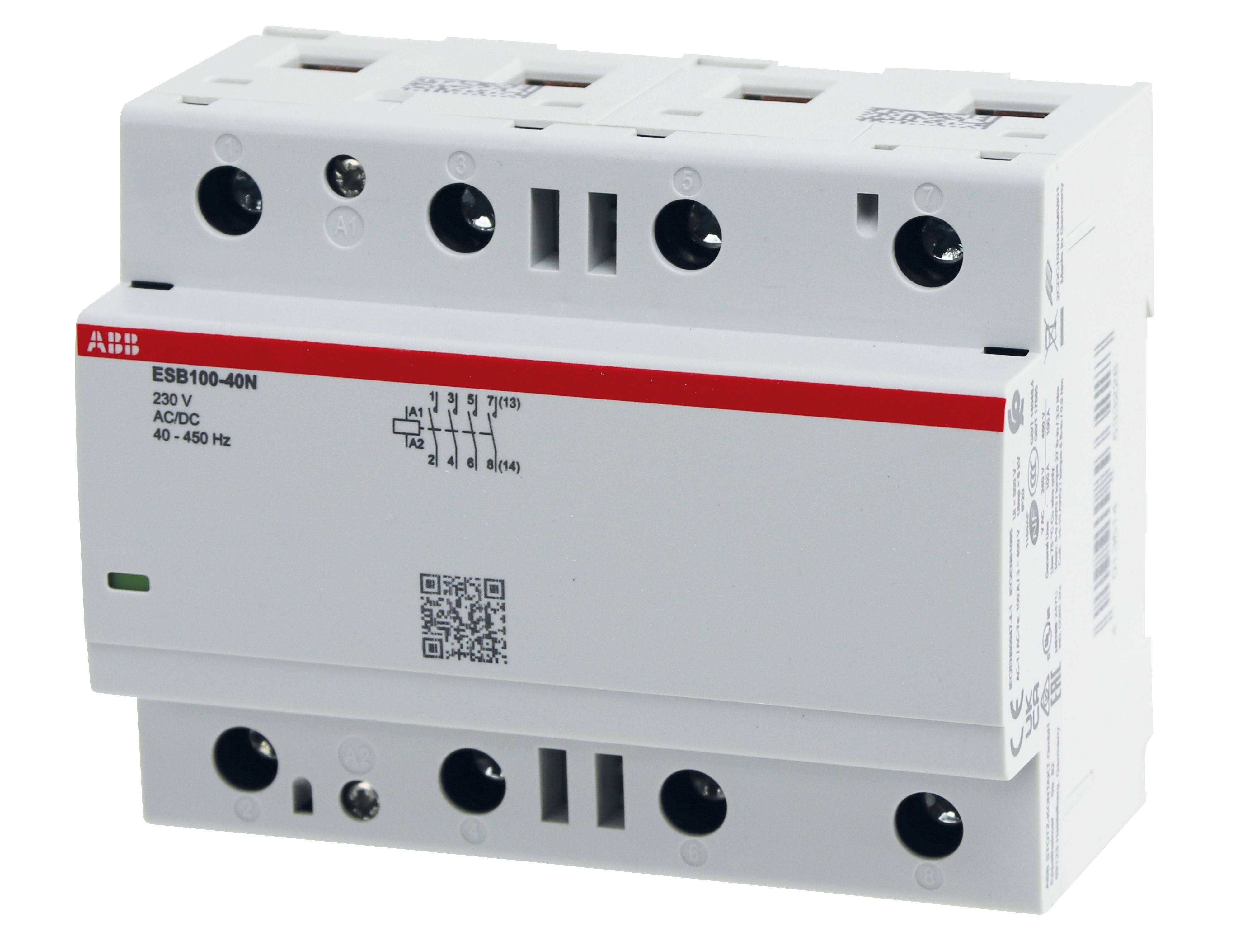 ᐅ ABB Verteilerbox ABB Installationsschütz ESB100-40N-06, 100 A | OTTO