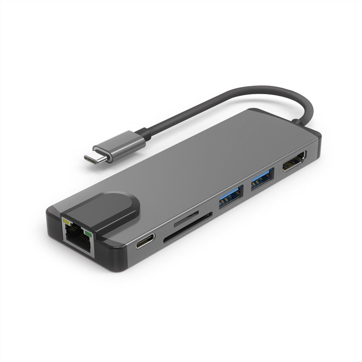 Roline Usb 32 Gen 2 Typ C Multiport Docking Station 4k Hdmi Card