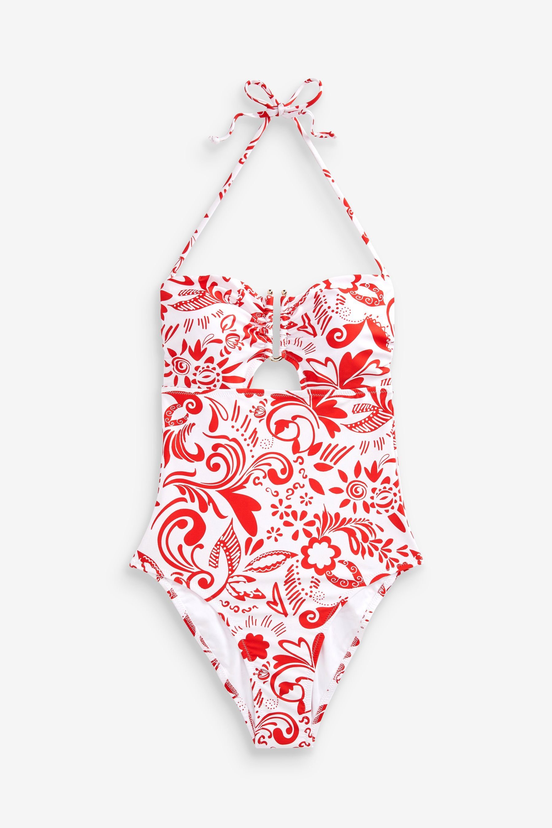 Next Badeanzug Bandeau Badeanzug Mit U Detail 1 St