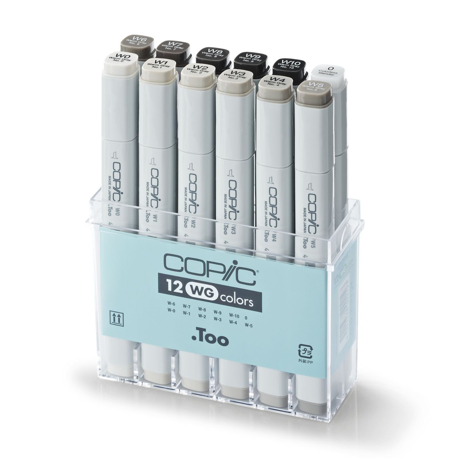 COPIC Copic Marker COPIC Classic 12er Set - Grey WG