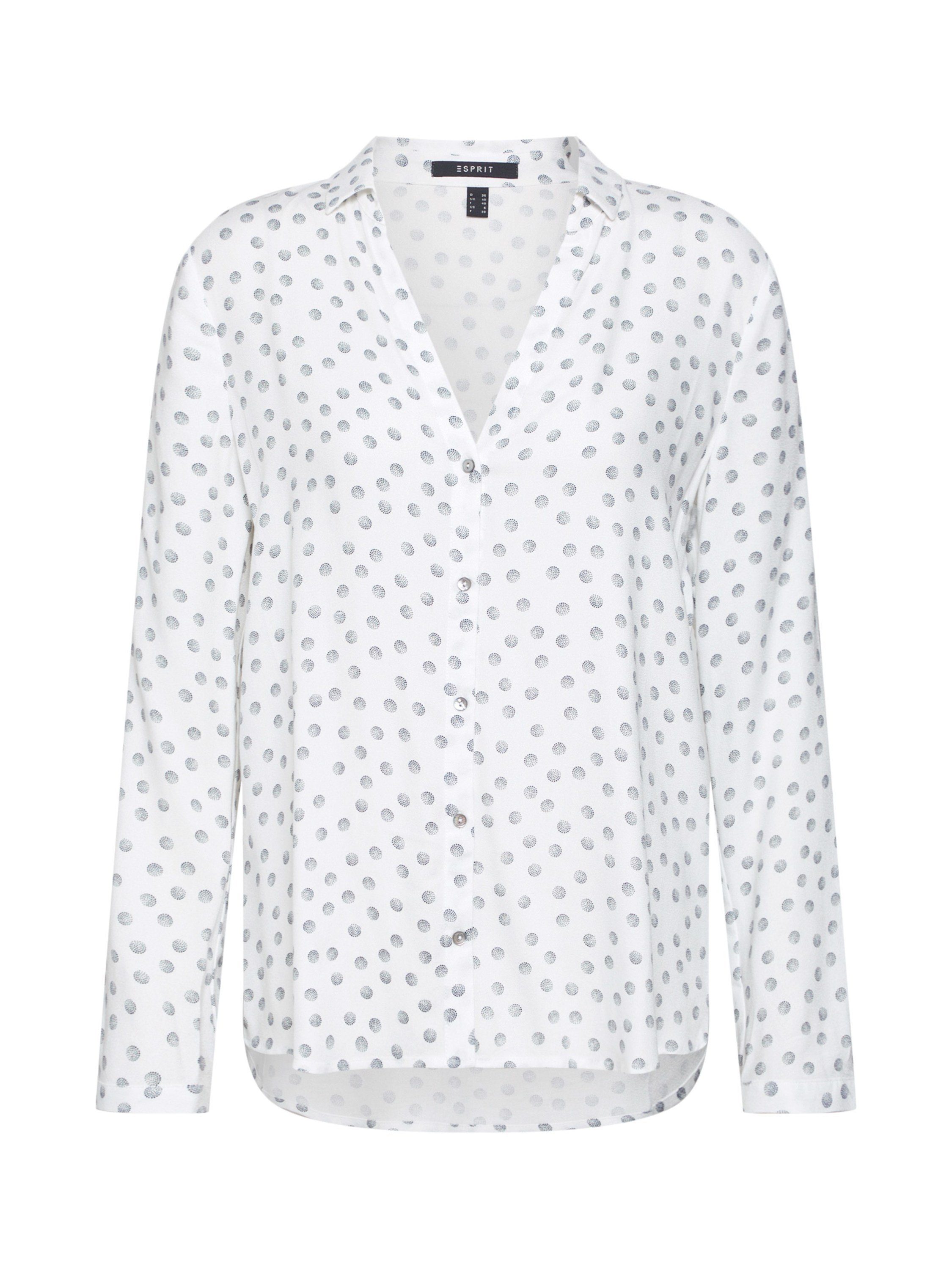 Esprit Collection Klassische Bluse Whs Dotty Blous Blouses Woven