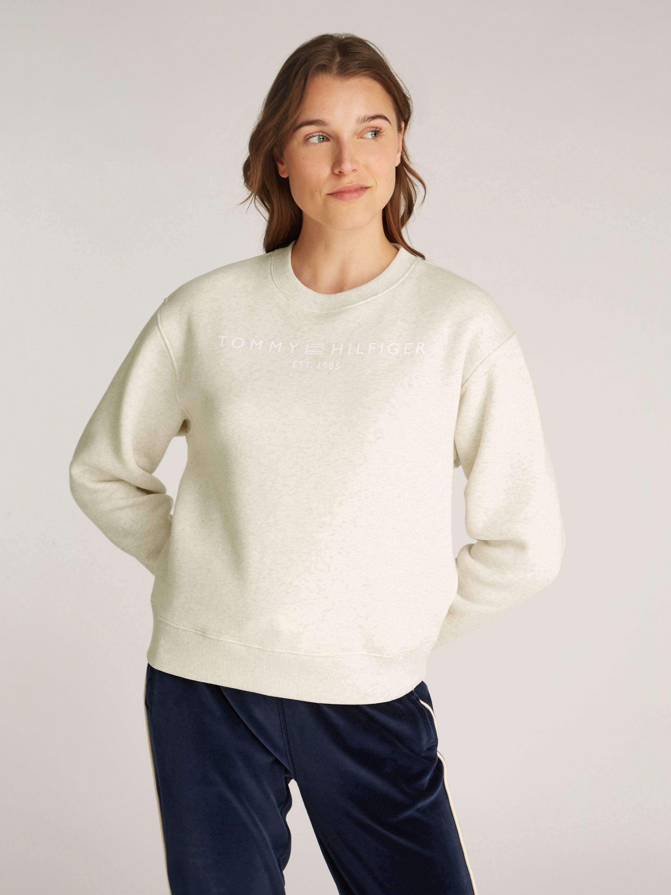 Tommy Hilfiger Sweatshirt Mdrn Reg Corp Logo C Nk Swtshrt Mit
