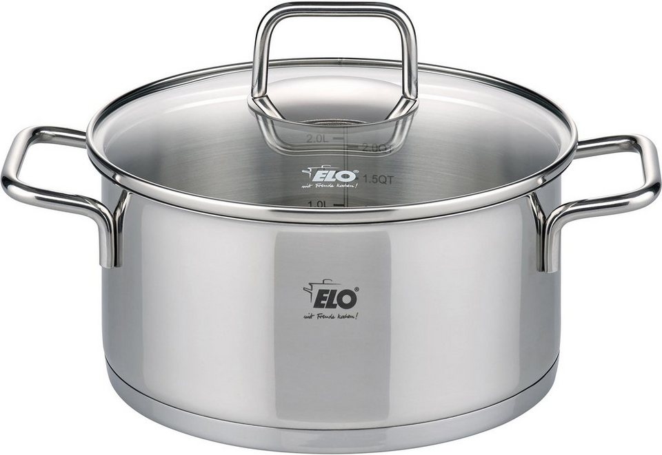Elo Bratentopf Citrin Edelstahl 188 Induktion Ø 20 Cm Online