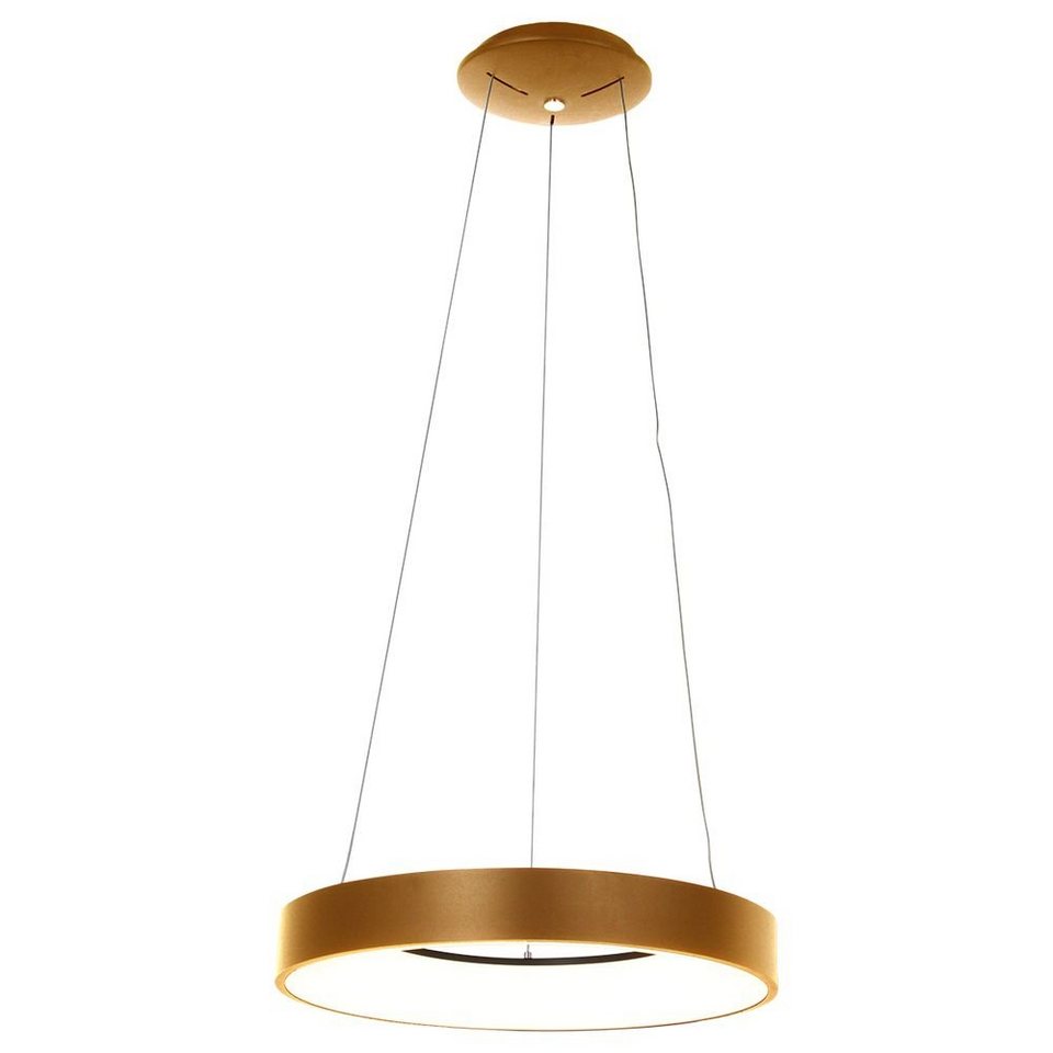 Click Licht Led Pendelleuchte Led Pendelleuchte Ringlede In Gold Und